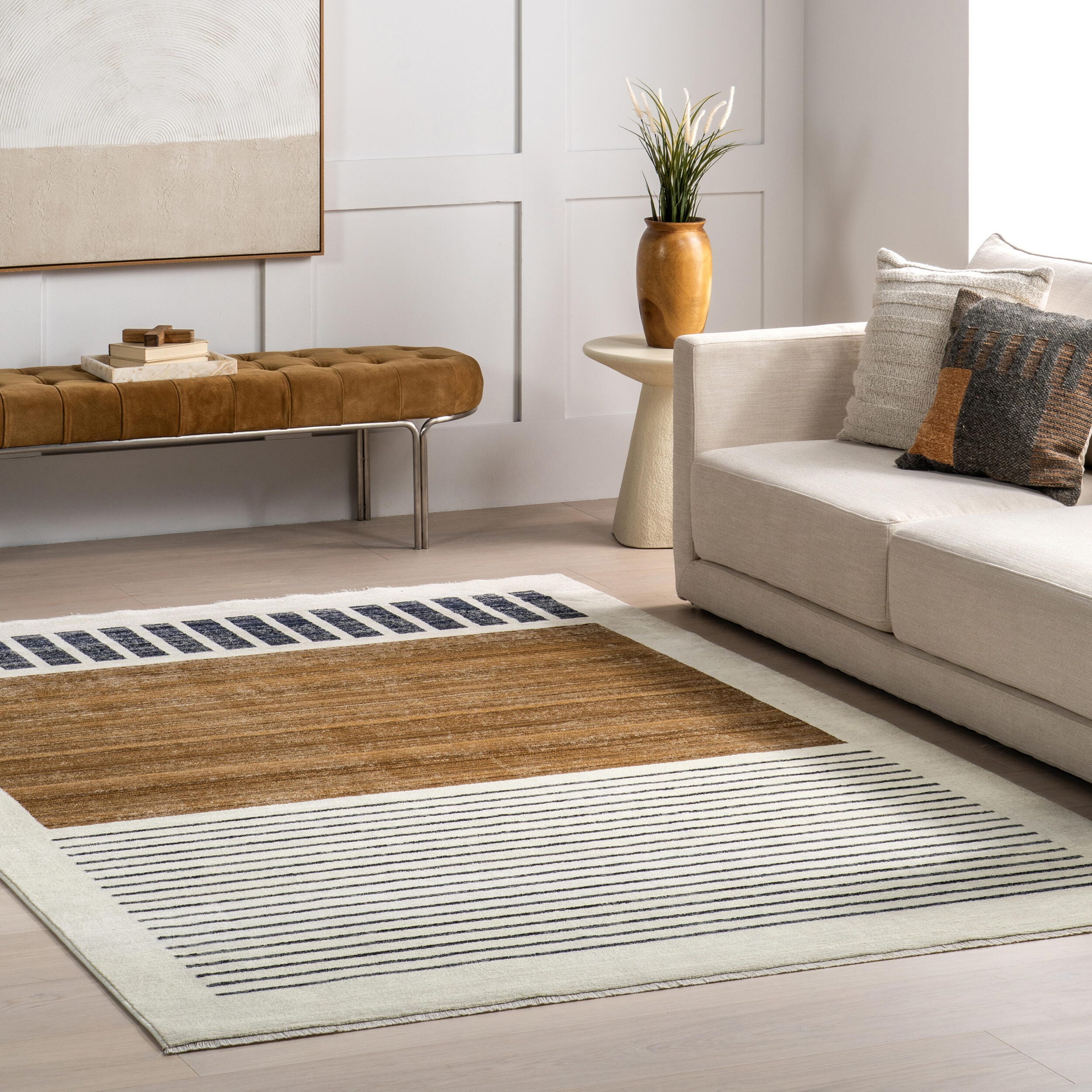 Click here for nuLOOM Keeva 7 x 10 Area Rug  Beige prices