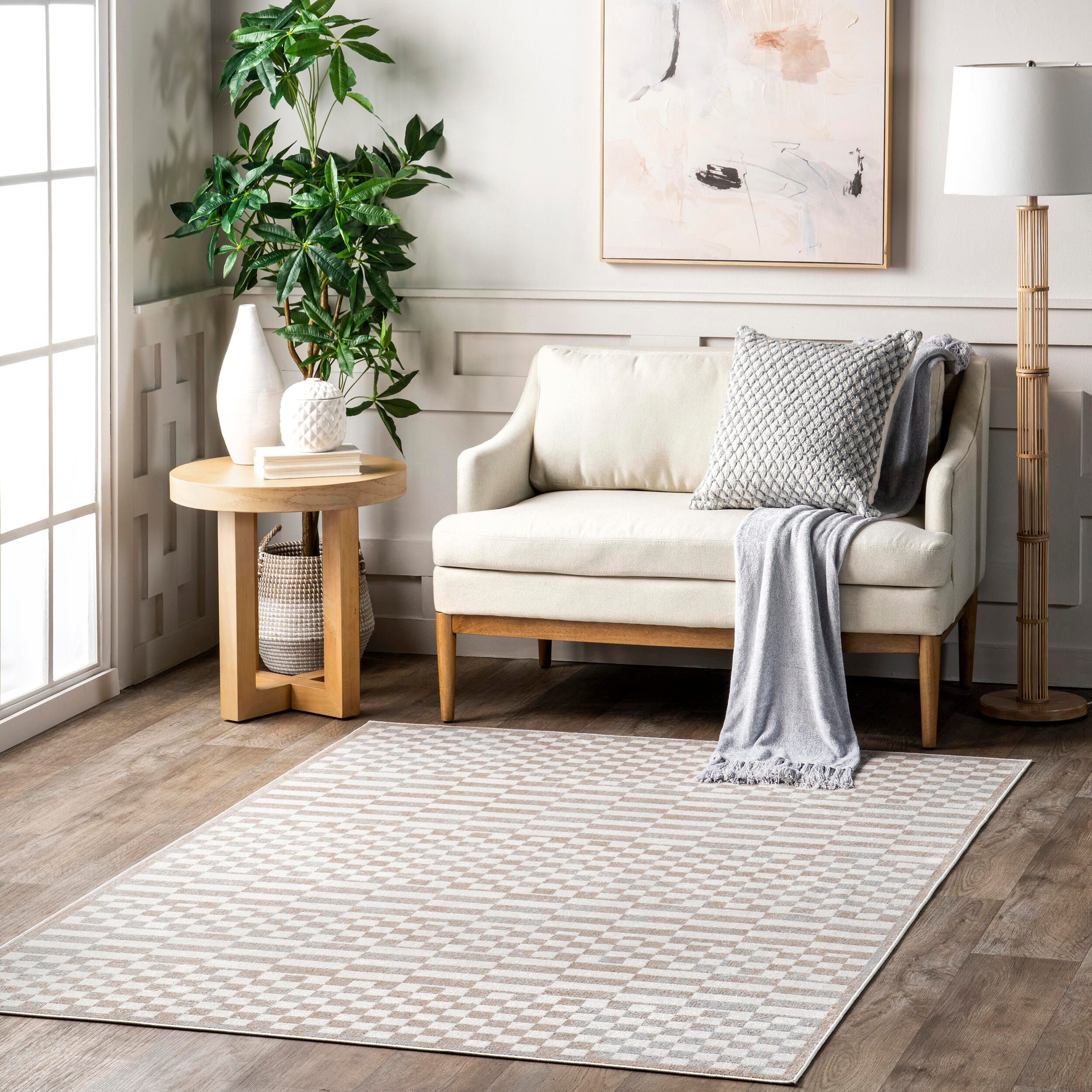 Click here for nuLOOM Nikita 2 x 6 Runner Rug  Beige prices