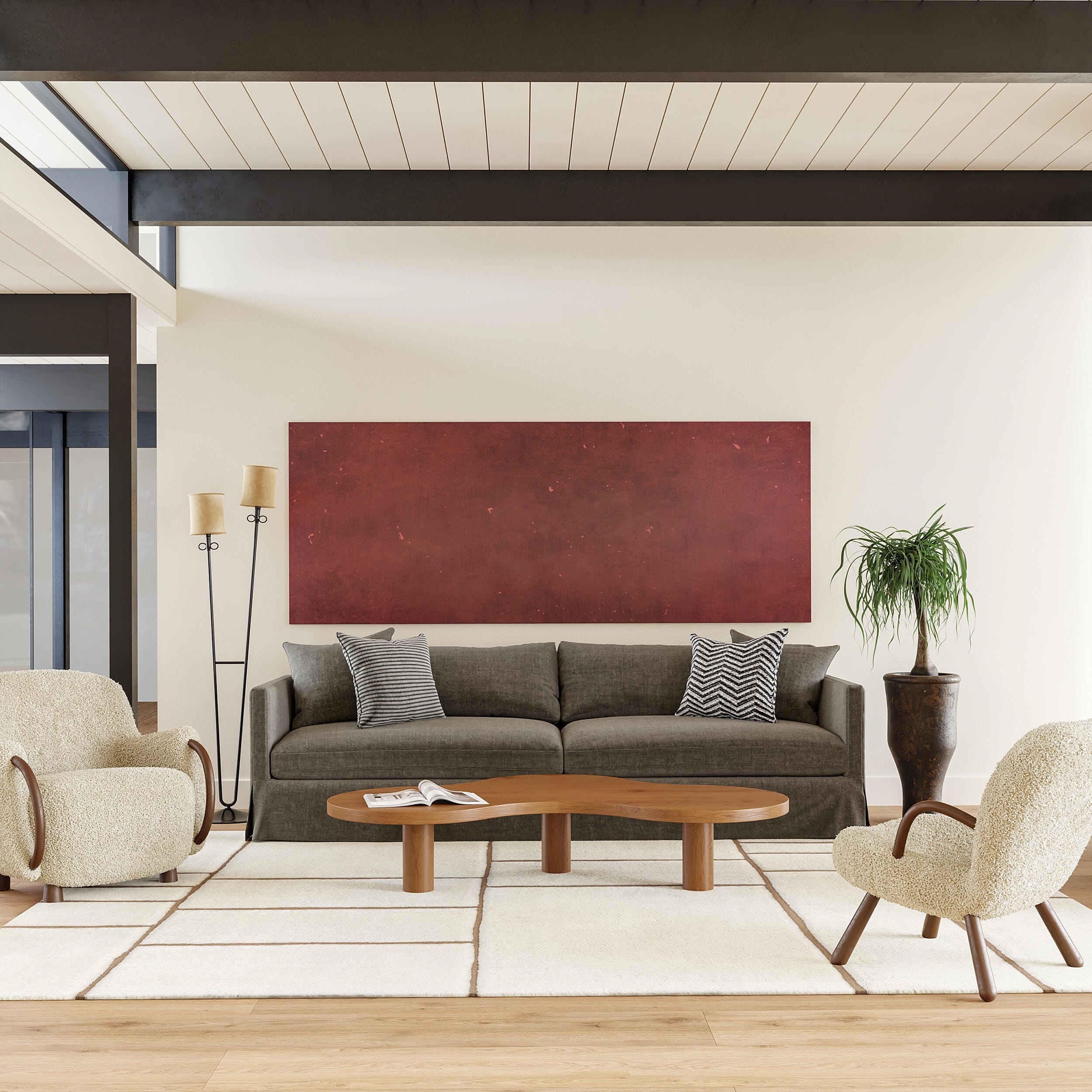 Click here for Nuloom Brega 10 x 14 Area Rug  Cream prices