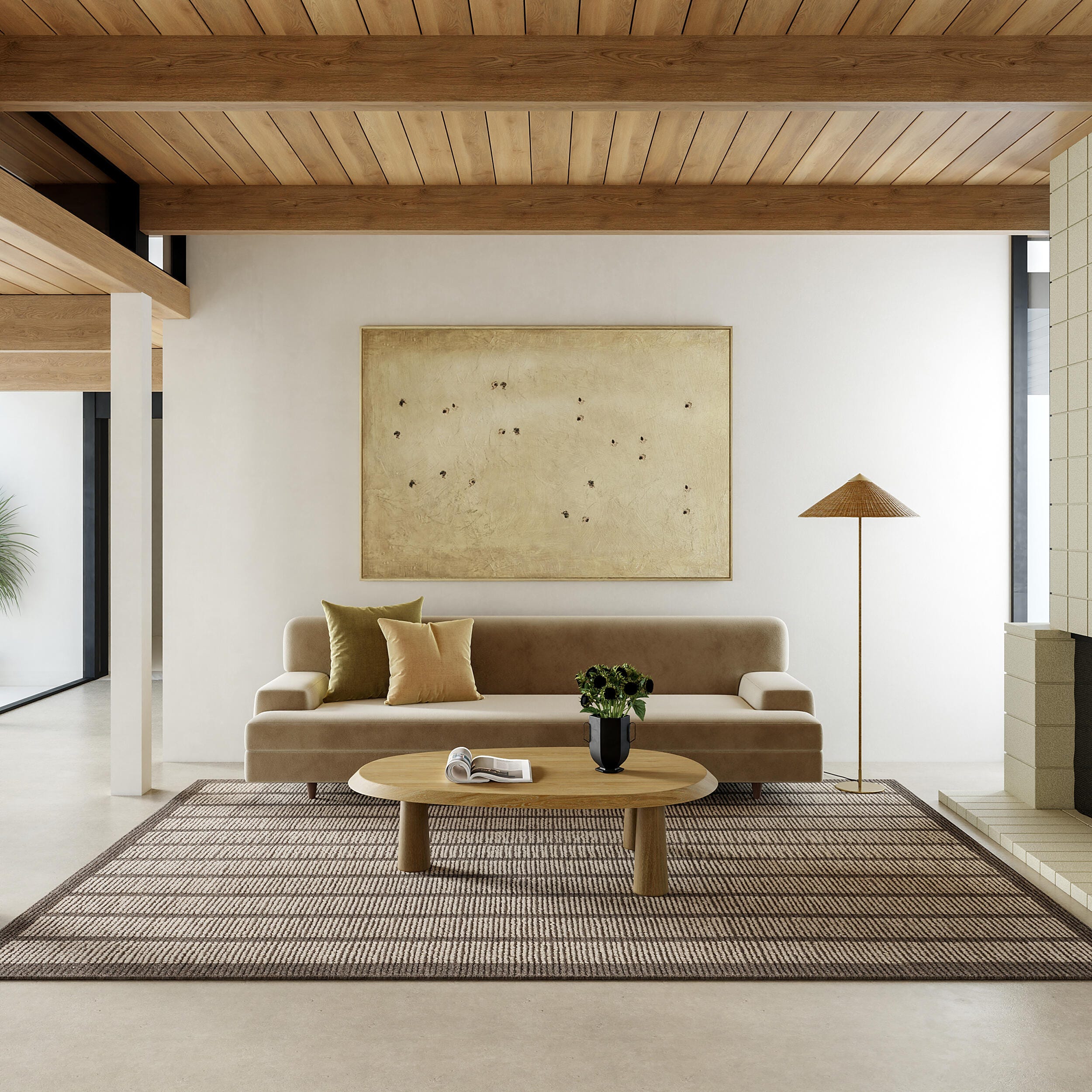 Click here for Nuloom Eva 6 x 9 Area Rug  Brown prices