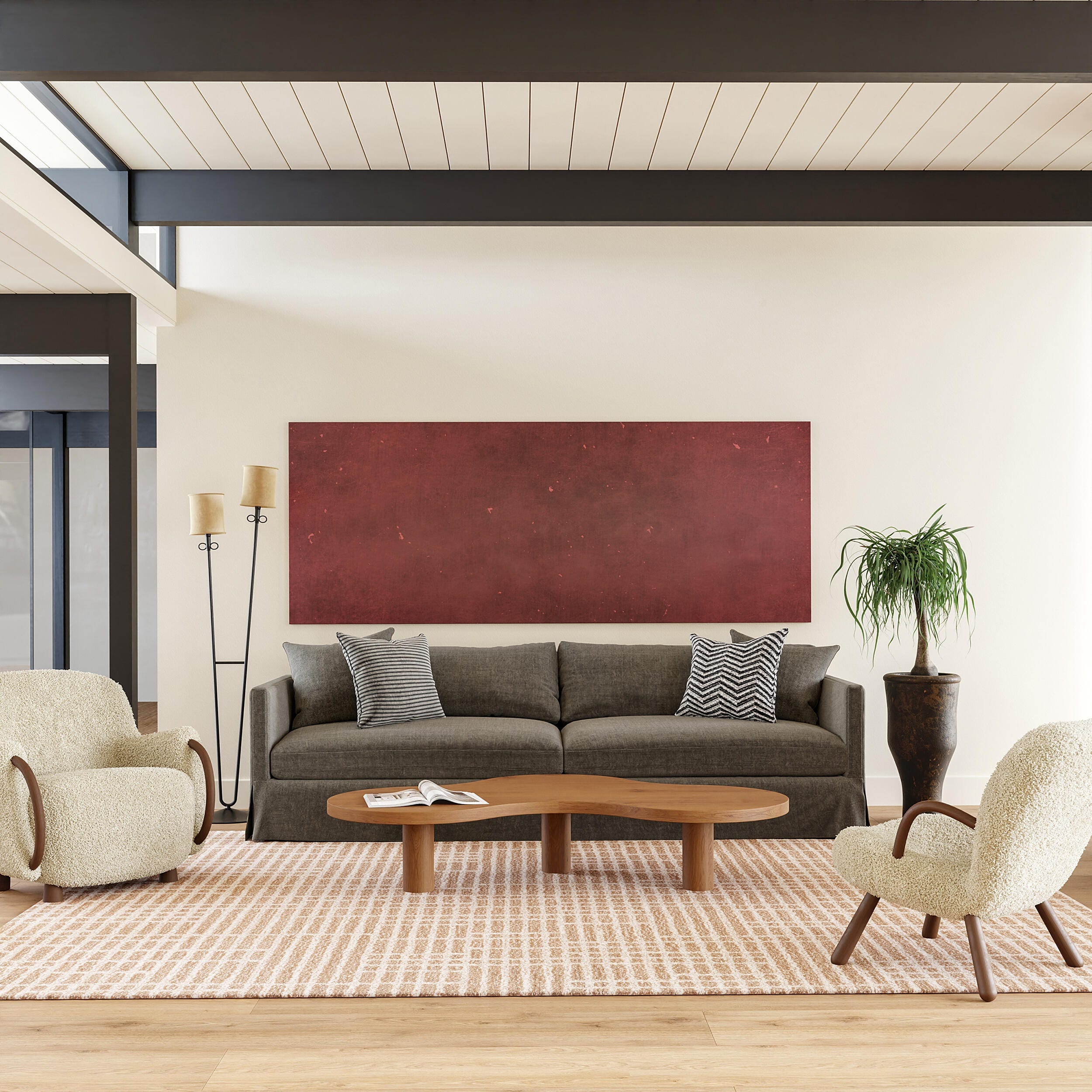 Click here for Nuloom Gio 4 x 6 Area Rug  Beige prices