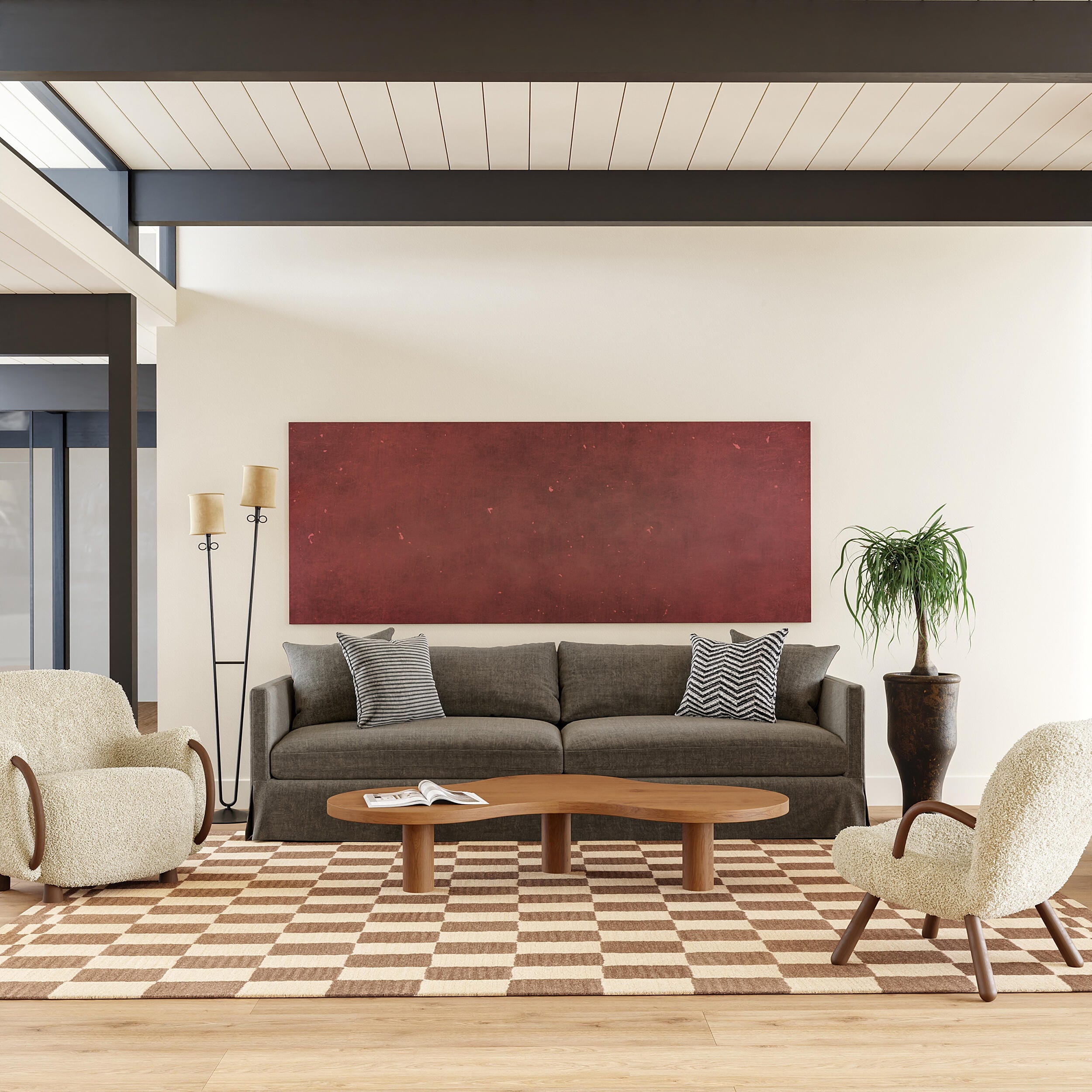 Click here for Nuloom Kia 8 x 10 Area Rug  Mocha Brown prices