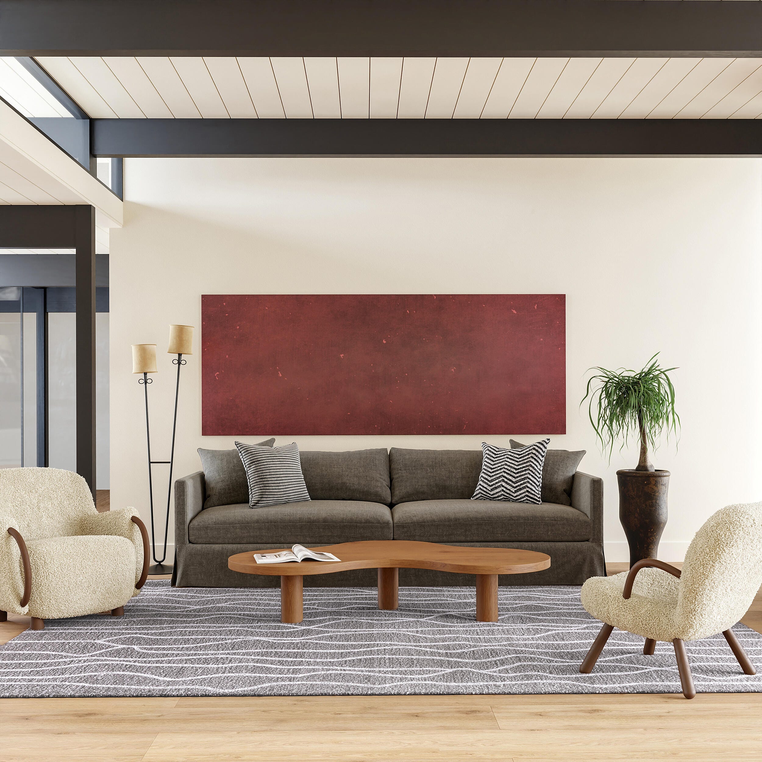 Click here for Nuloom Mana 4 x 6 Area Rug  Gray prices