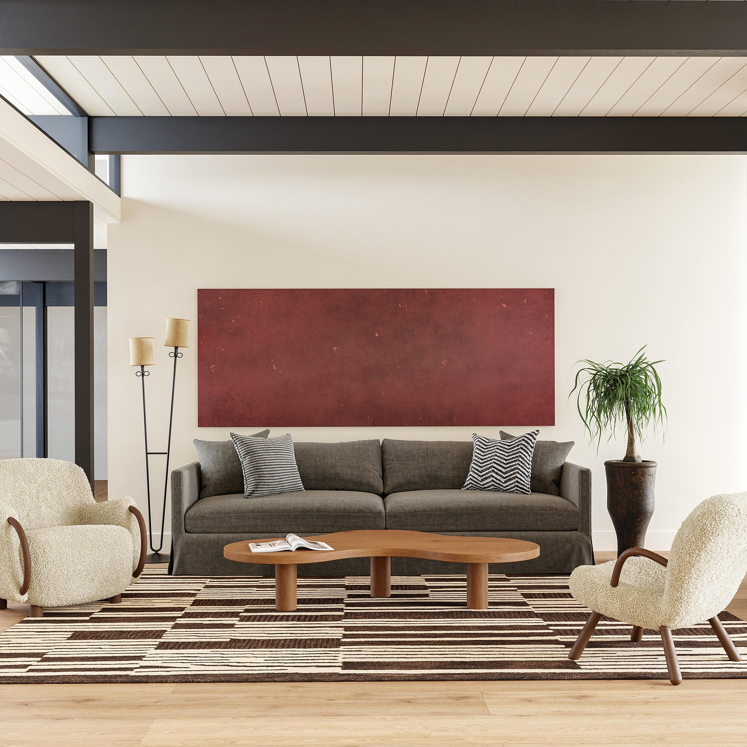 Click here for Nuloom Tara 5 x 8 Area Rug  Brown prices