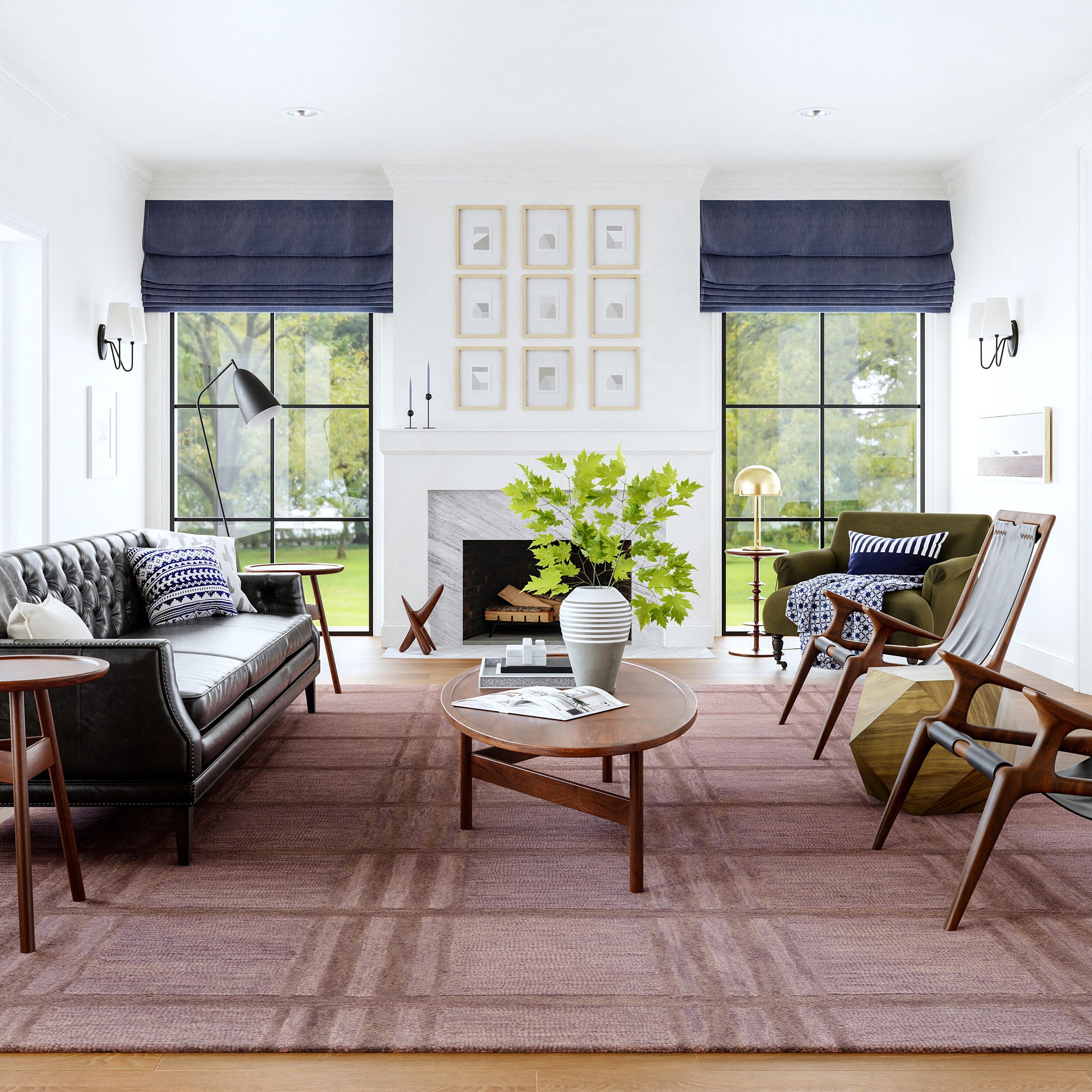 Click here for Nuloom Mallory 5 x 8 Area Rug  Mauve prices