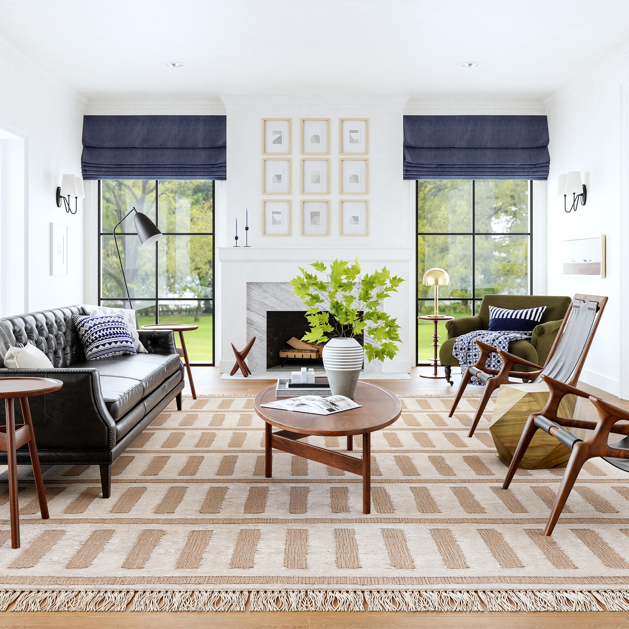 Click here for Nuloom Merrick 6 x 9 Area Rug  Rust prices