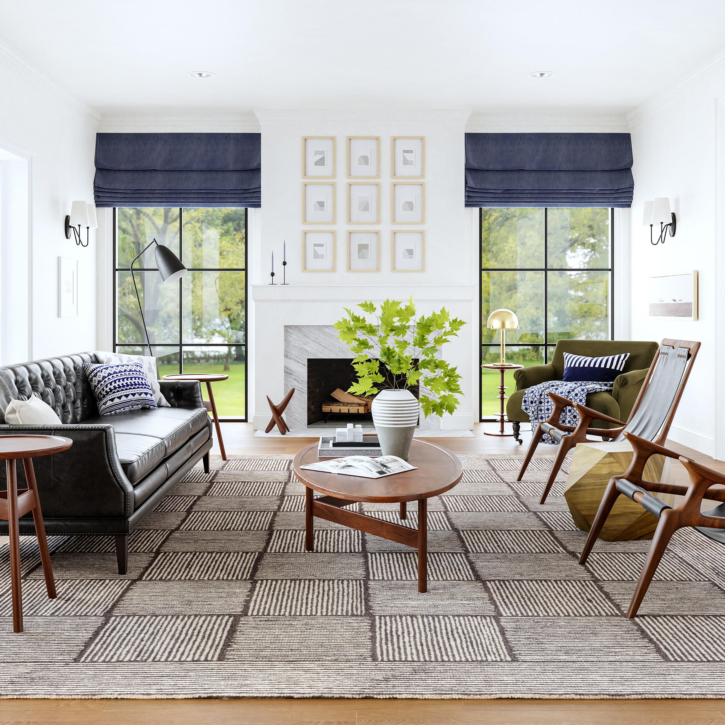 Click here for Nuloom Milo 5 x 8 Area Rug  Dark Brown prices