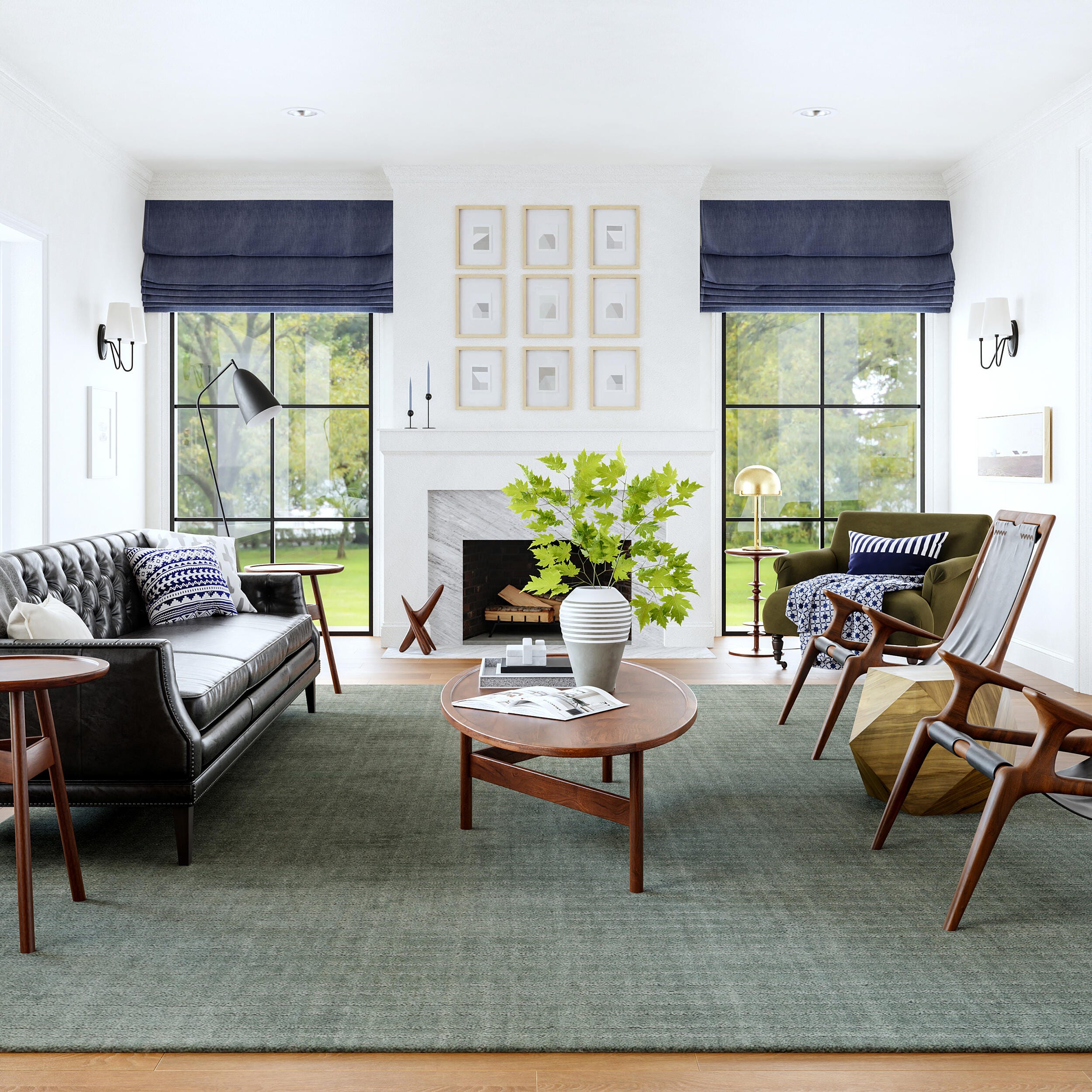 Click here for Nuloom Southwest 4 x 6 Area Rug  Green prices