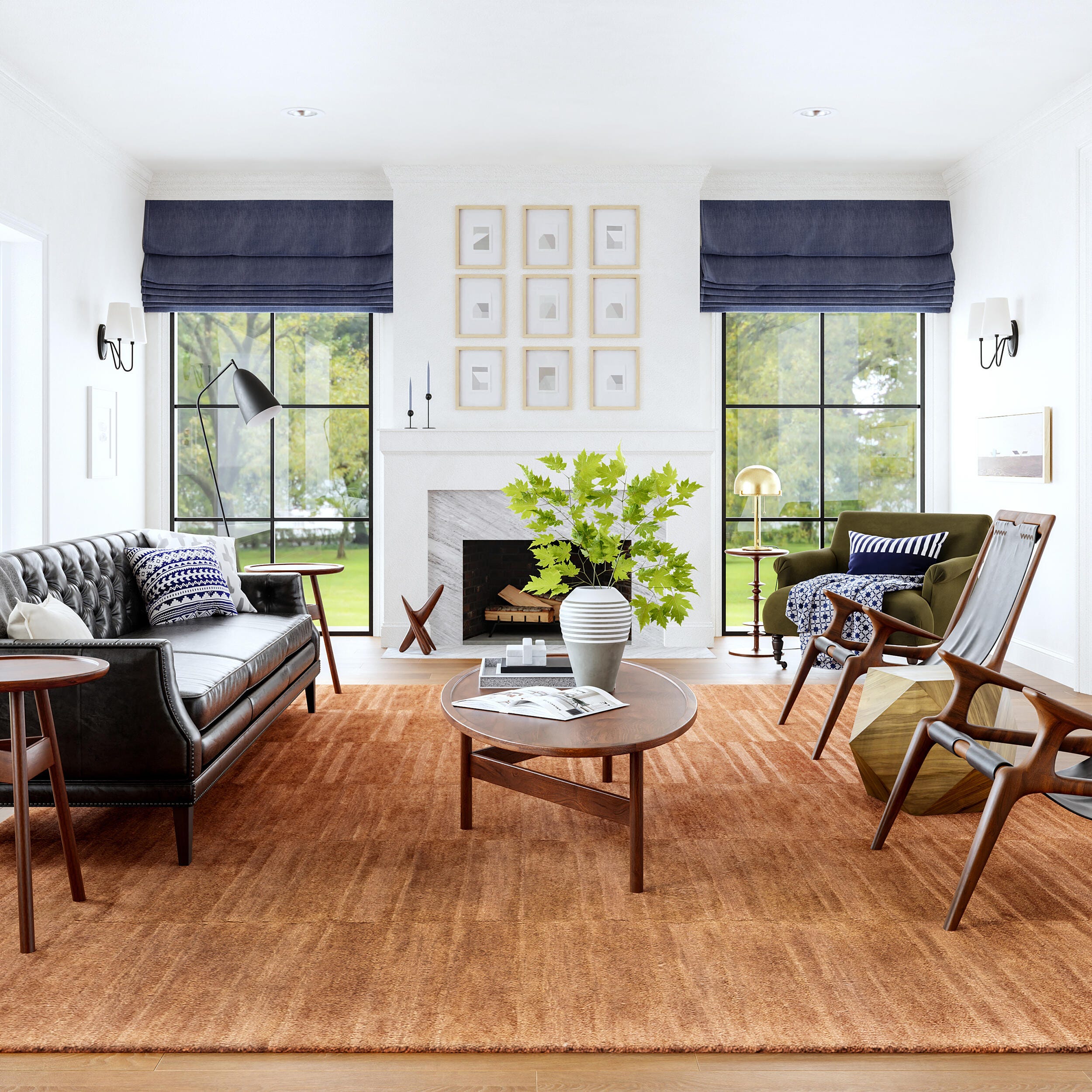 Click here for Nuloom Starke 5 x 8 Area Rug  Rust prices