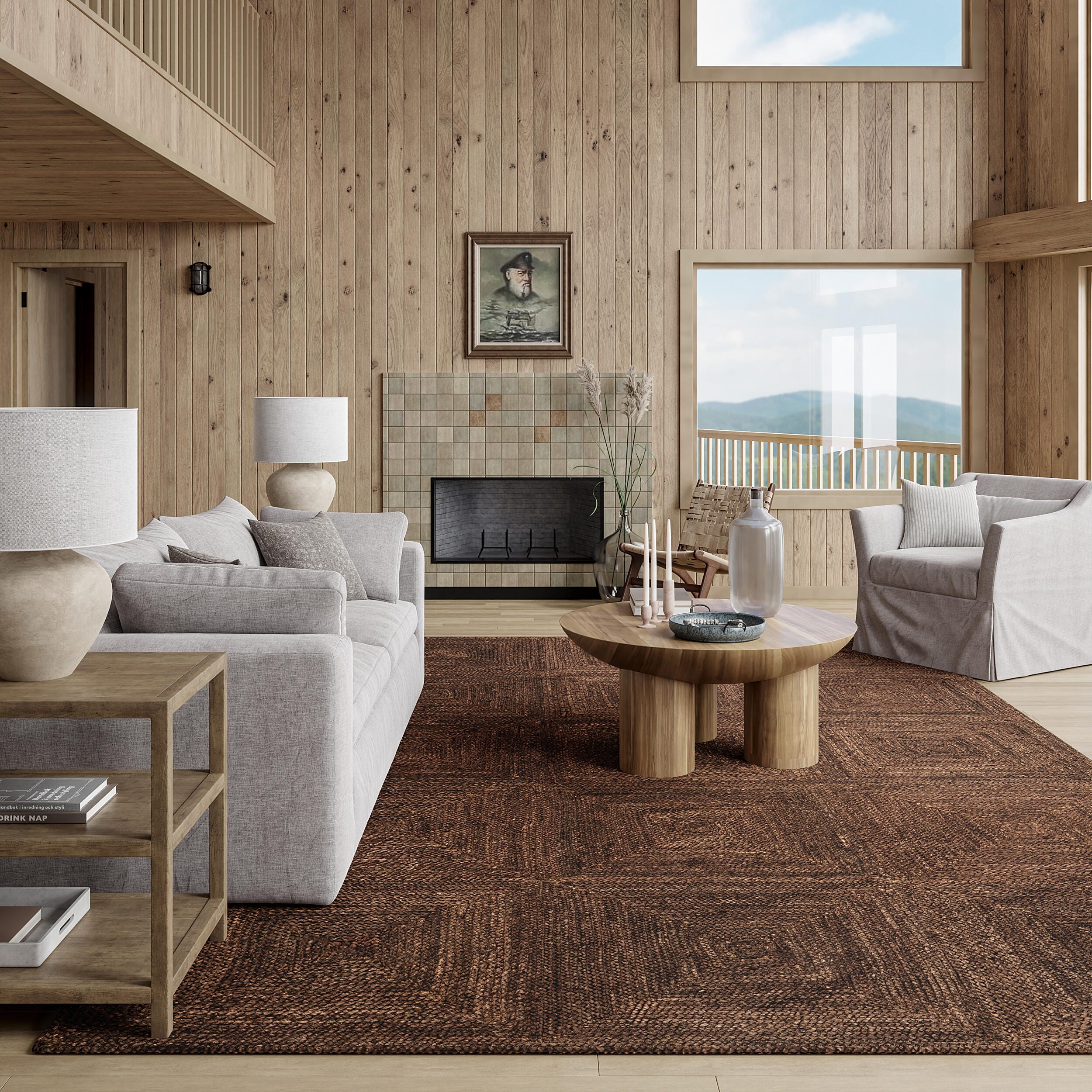 Click here for Nuloom Christie 5 x 8 Area Rug  Dark Brown prices