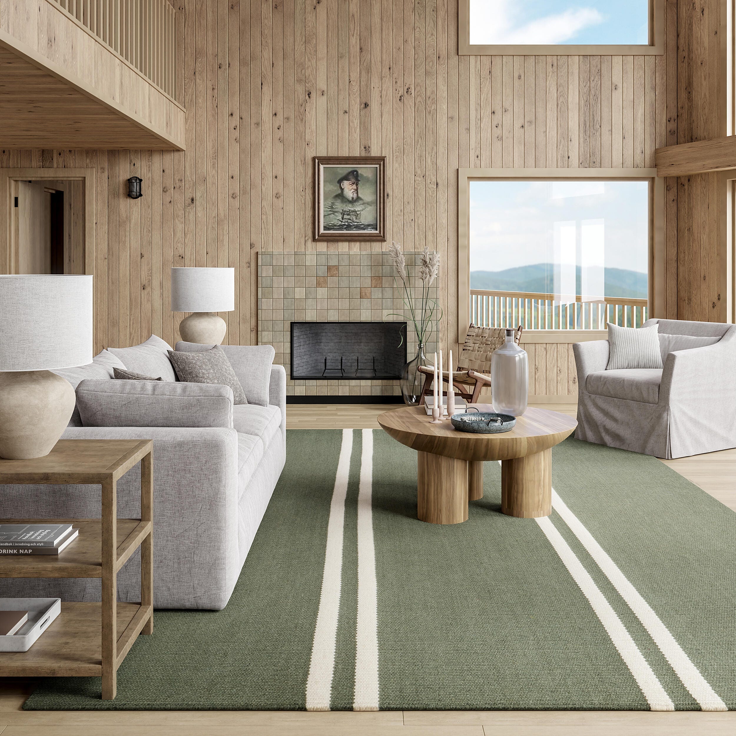 Click here for Nuloom Elowen 3 x 5 Area Rug  Sage Green prices