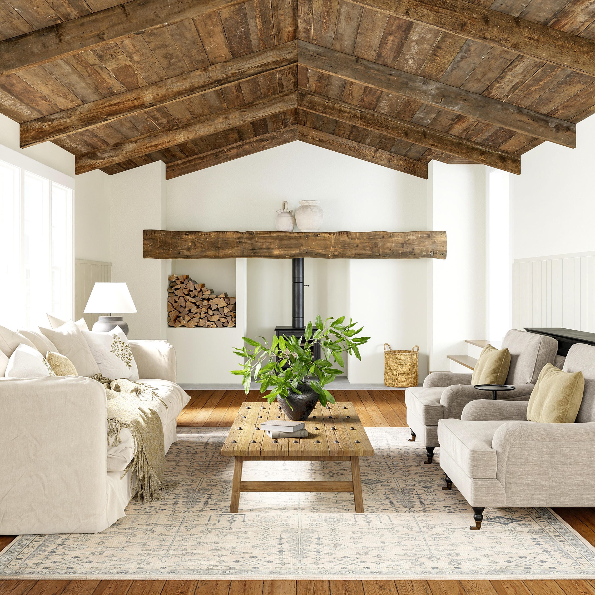 Click here for Nuloom Flora 6 x 9 Area Rug  Slate Blue prices