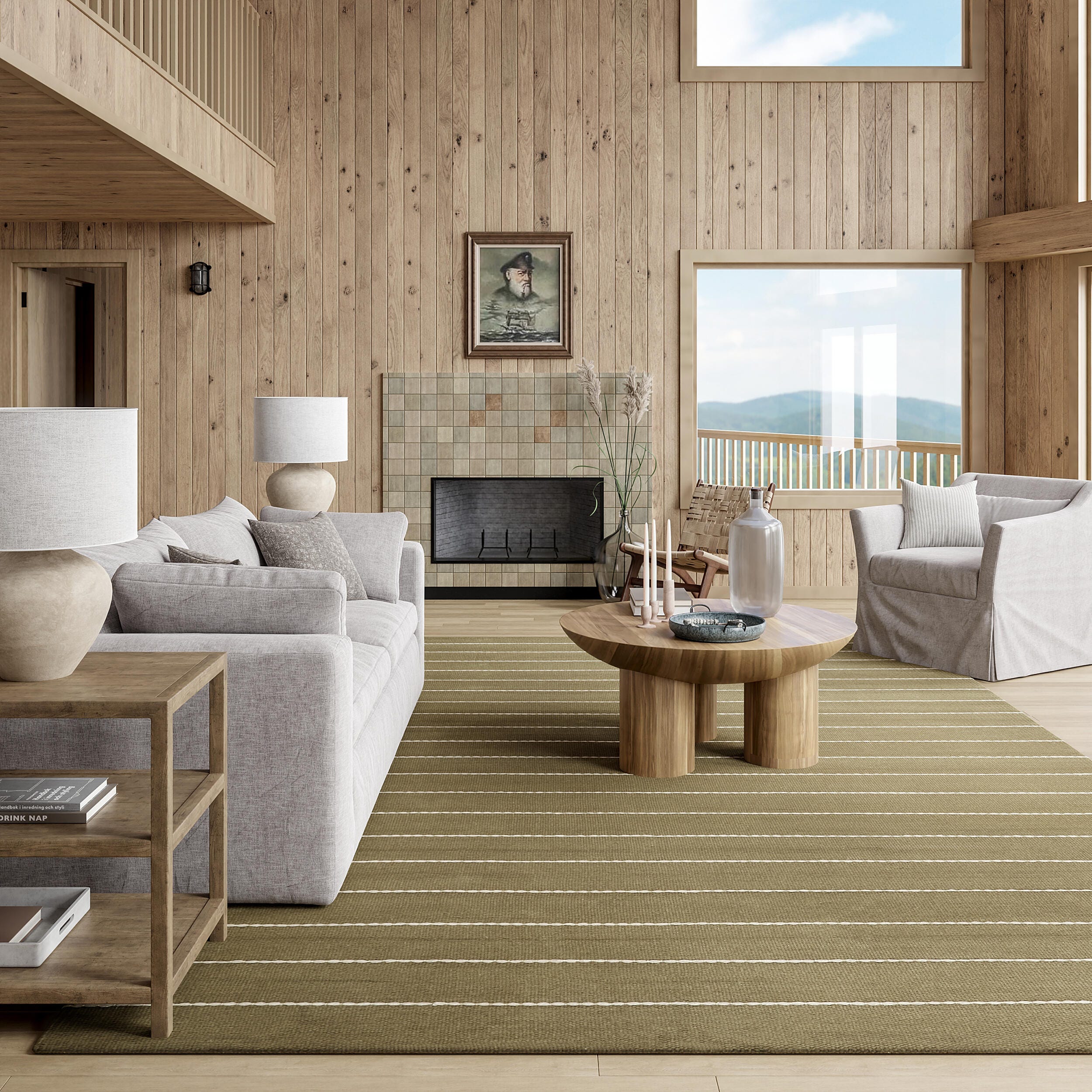 Click here for Nuloom Nightwalk 8 x 10 Area Rug  Olive Green prices