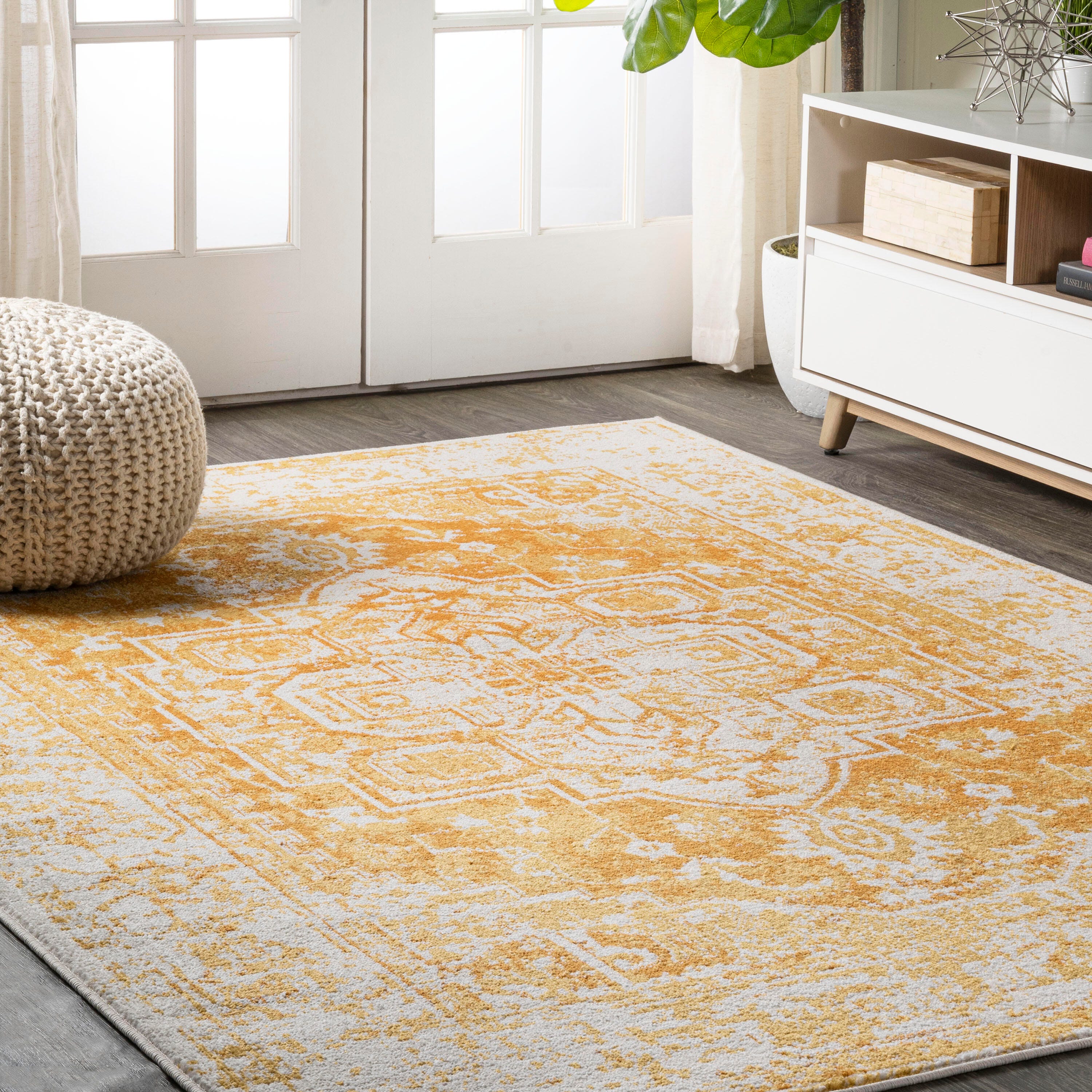 Click here for JONATHAN Y Audrey 4 x 6 Area Rug  Orange prices