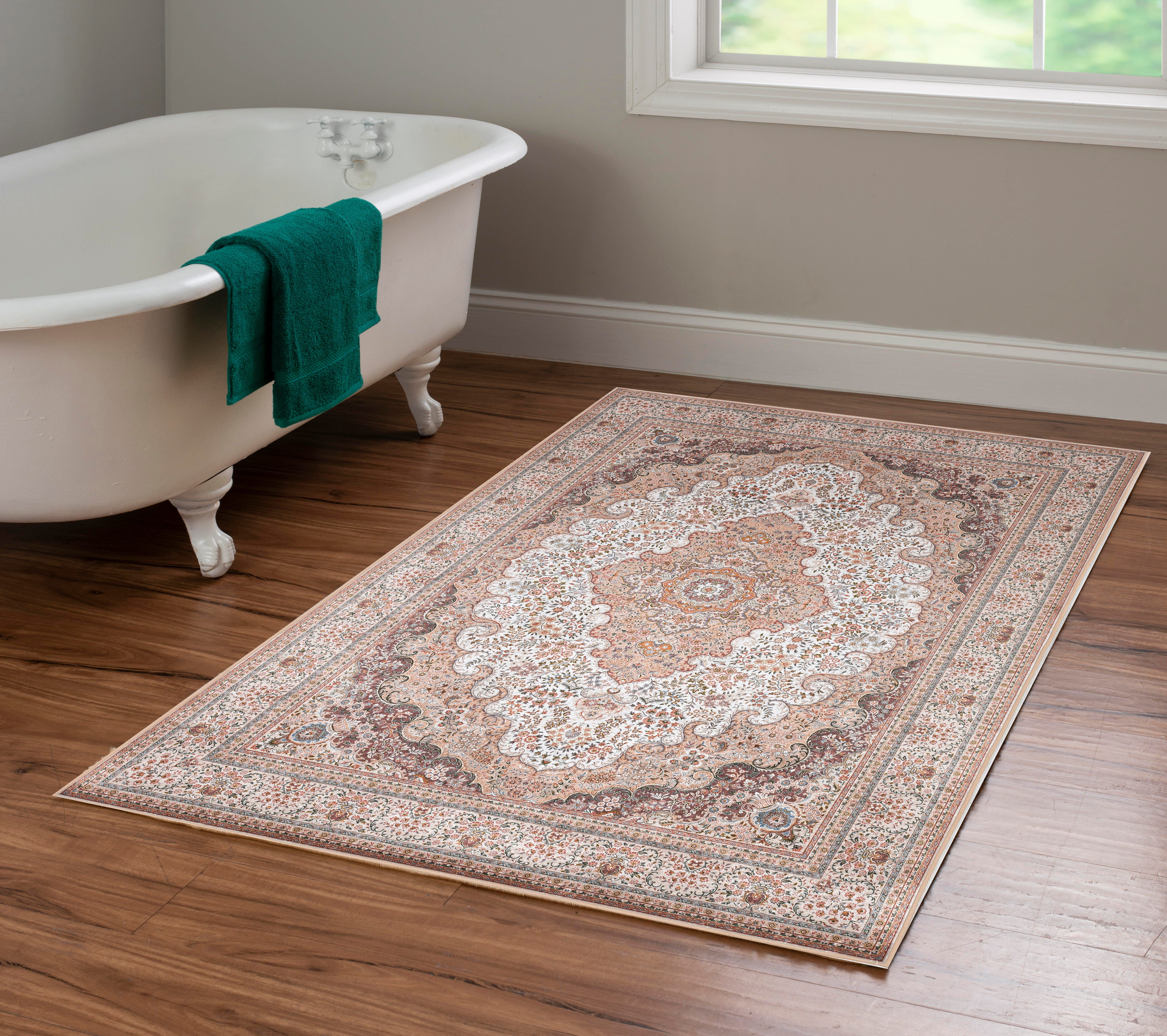 Click here for Linon Emerald Myer 33 x 5 Area Rug  Ivory prices