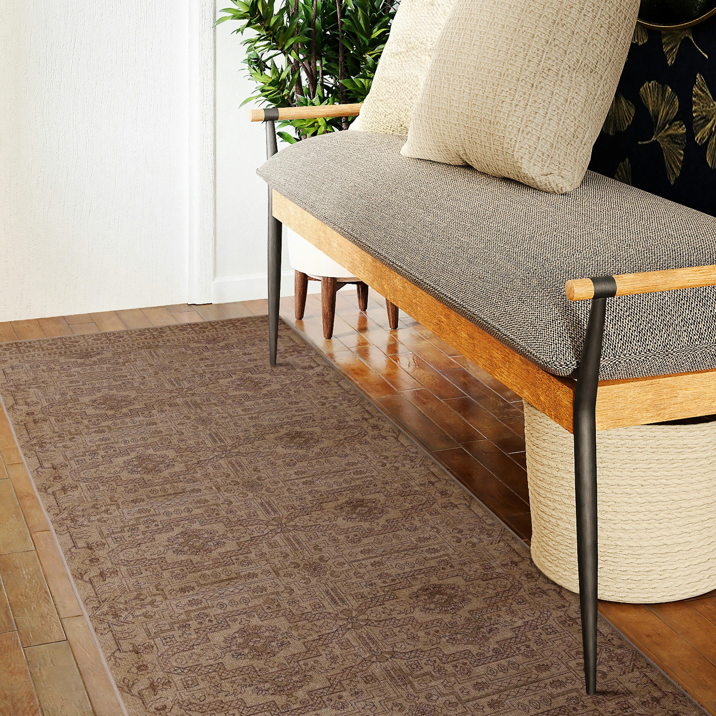 Click here for Linon Oakland Sloan 26 x 8 Runner Rug  Sand prices