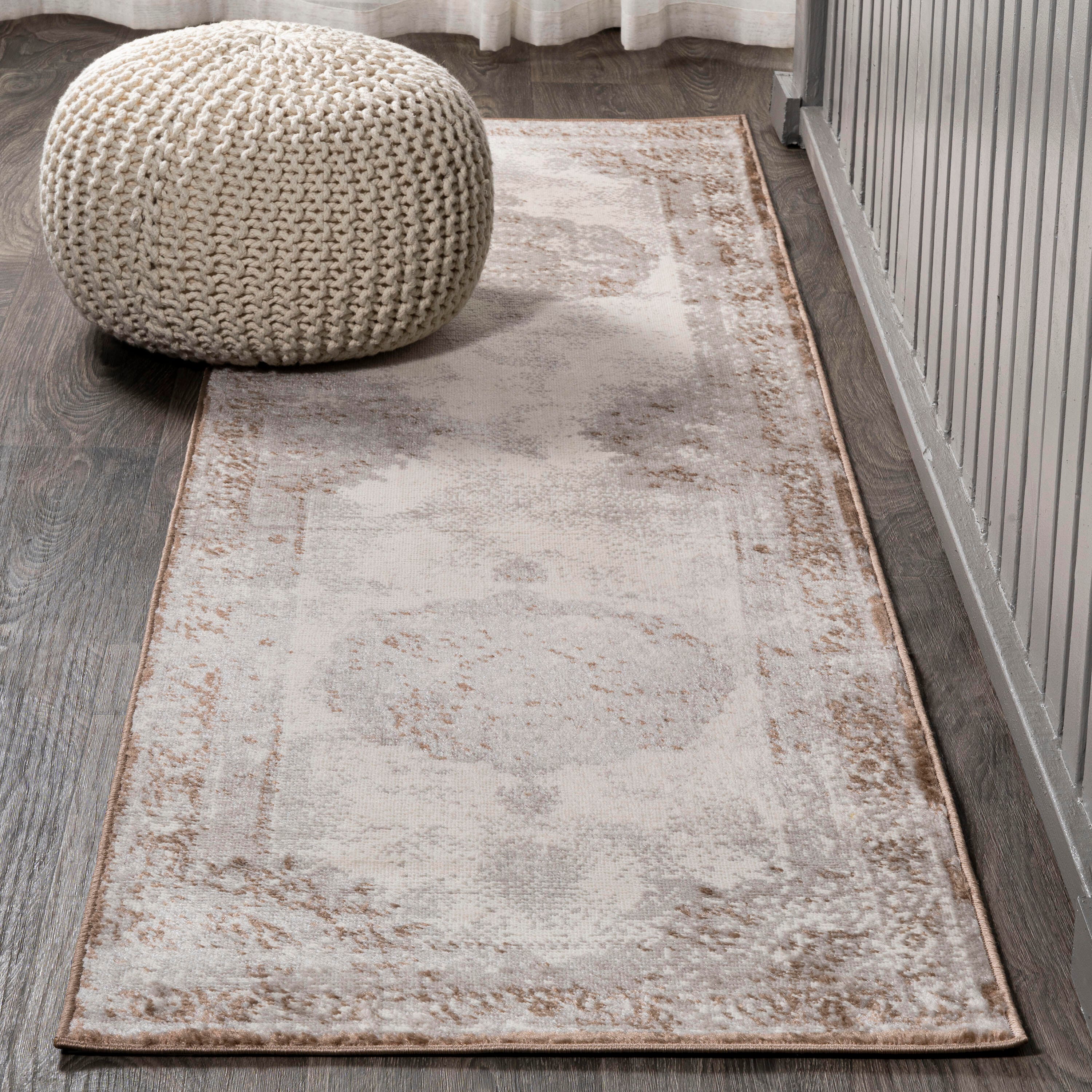 Click here for Jonathan Y Rosalia 2 x 10 Runner Rug  Brown prices