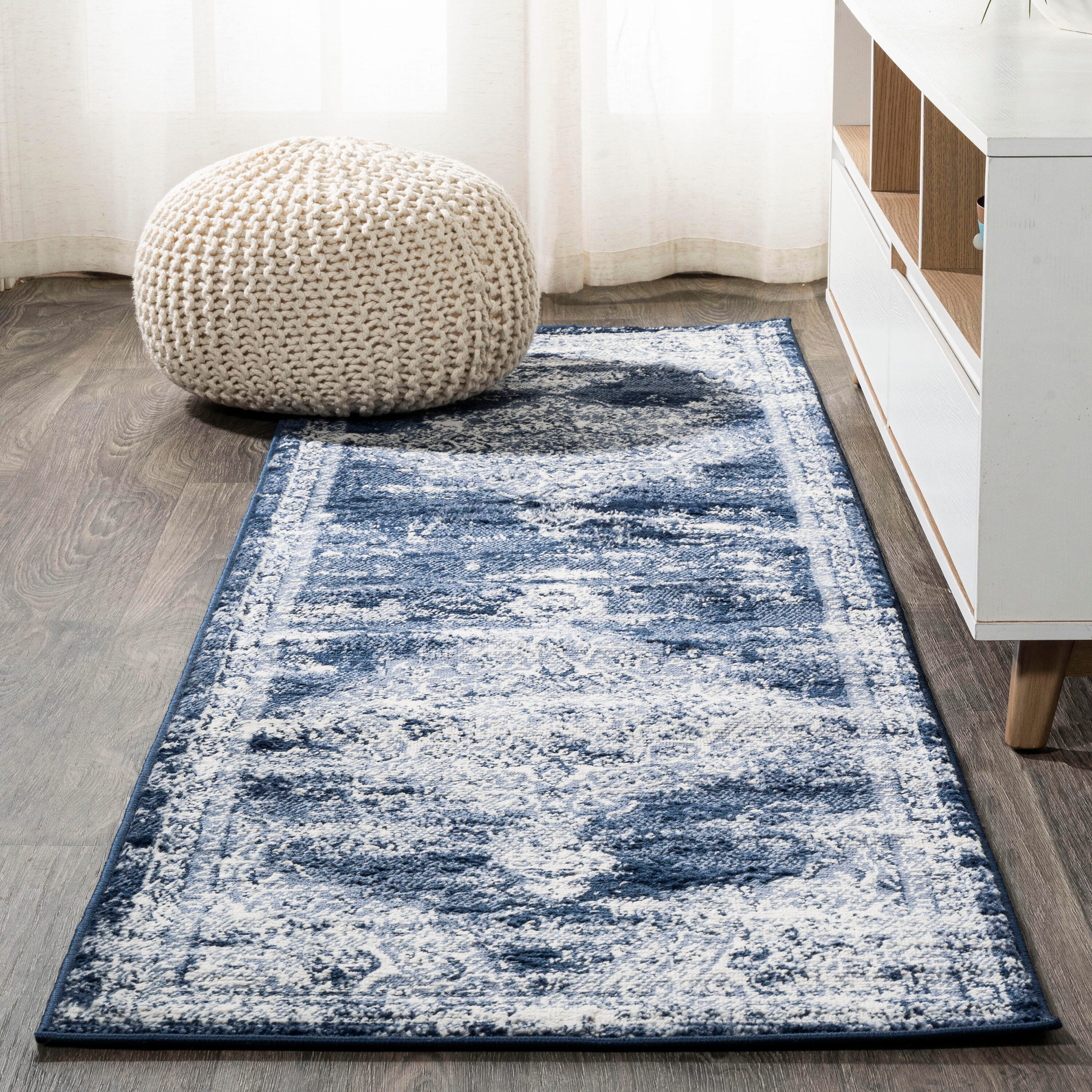 Click here for Jonathan Y Alhambra 2 x 8 Runner Rug  Blue prices