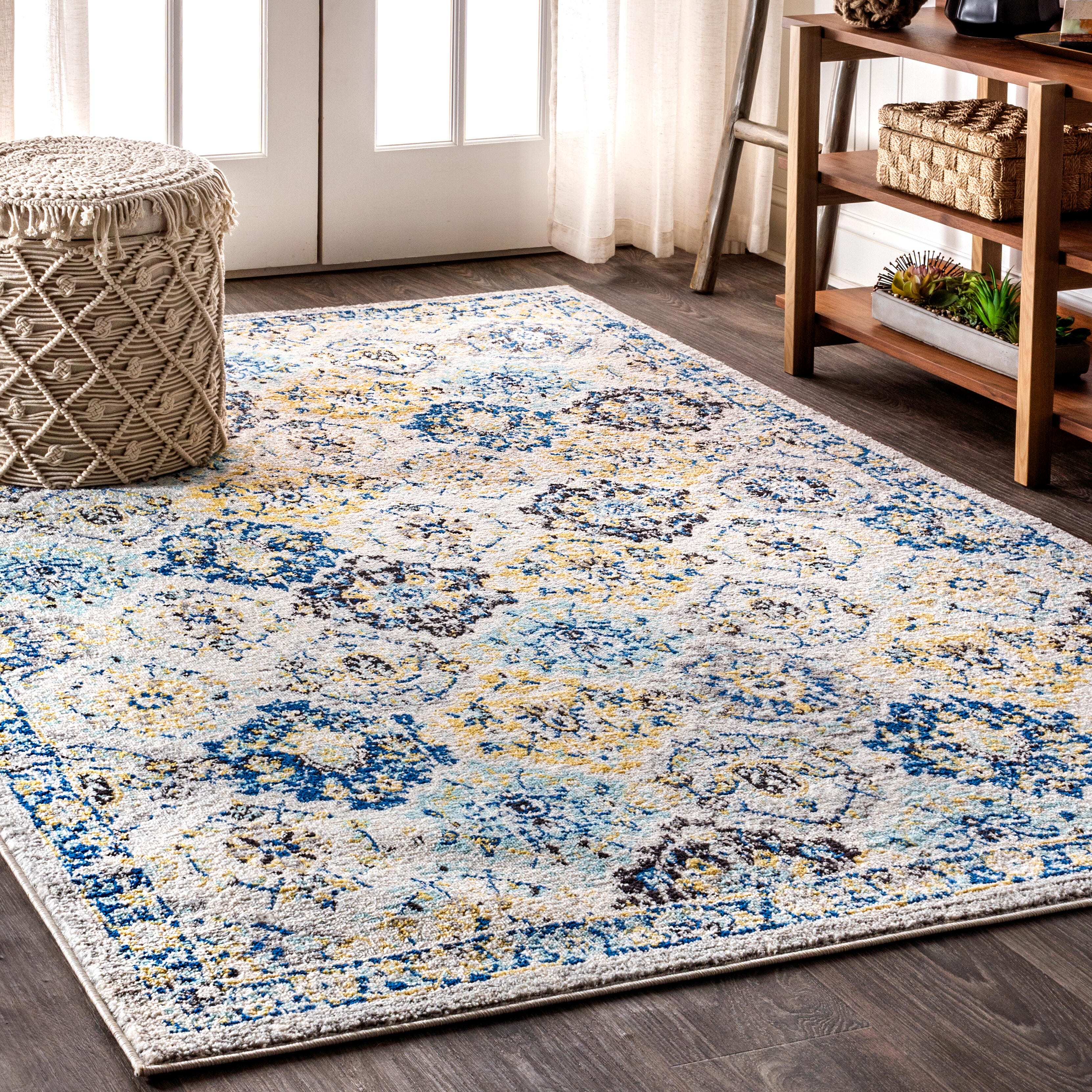 Click here for Jonathan Y Persian 8 x 10 Area Rug  Blue prices