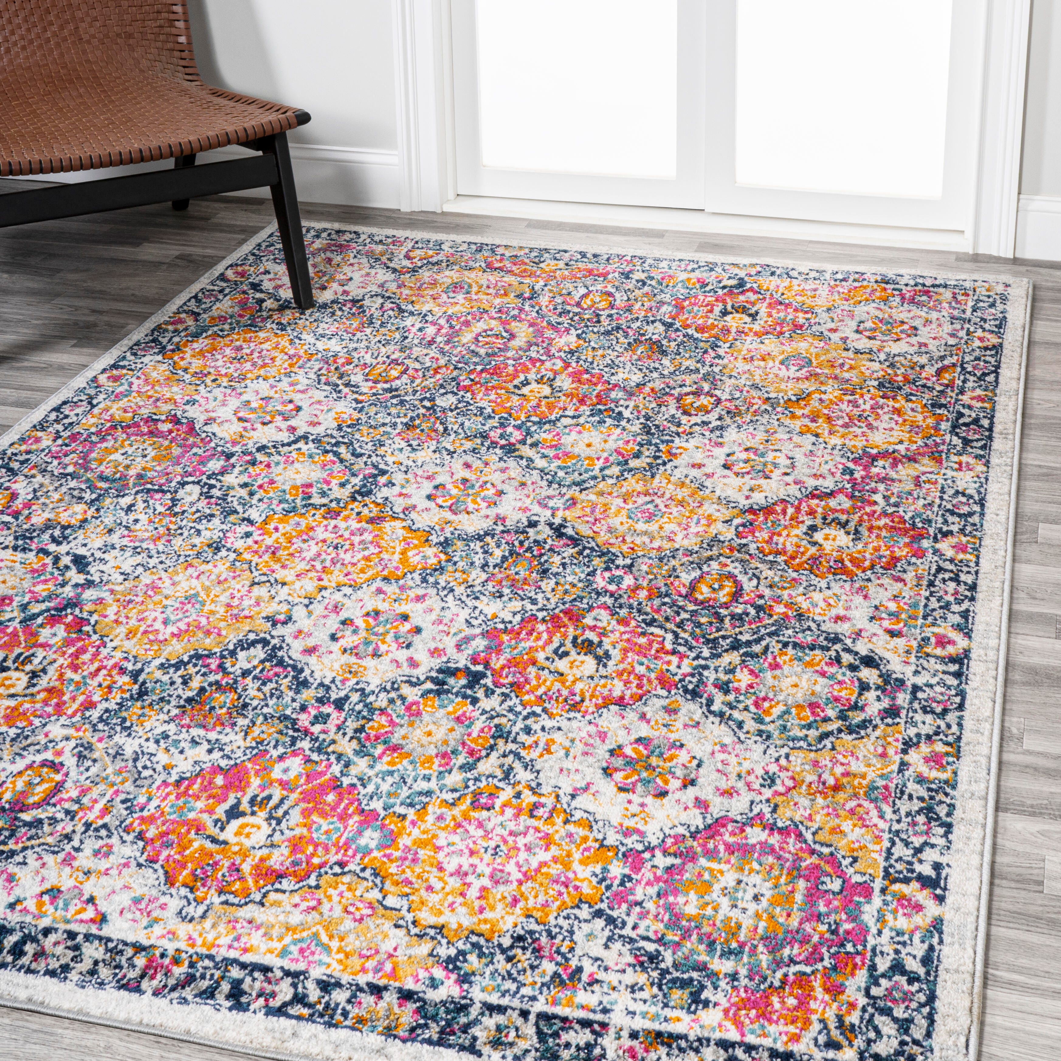 Click here for Jonathan Y Persian 8 x 10 Area Rug  Multi prices