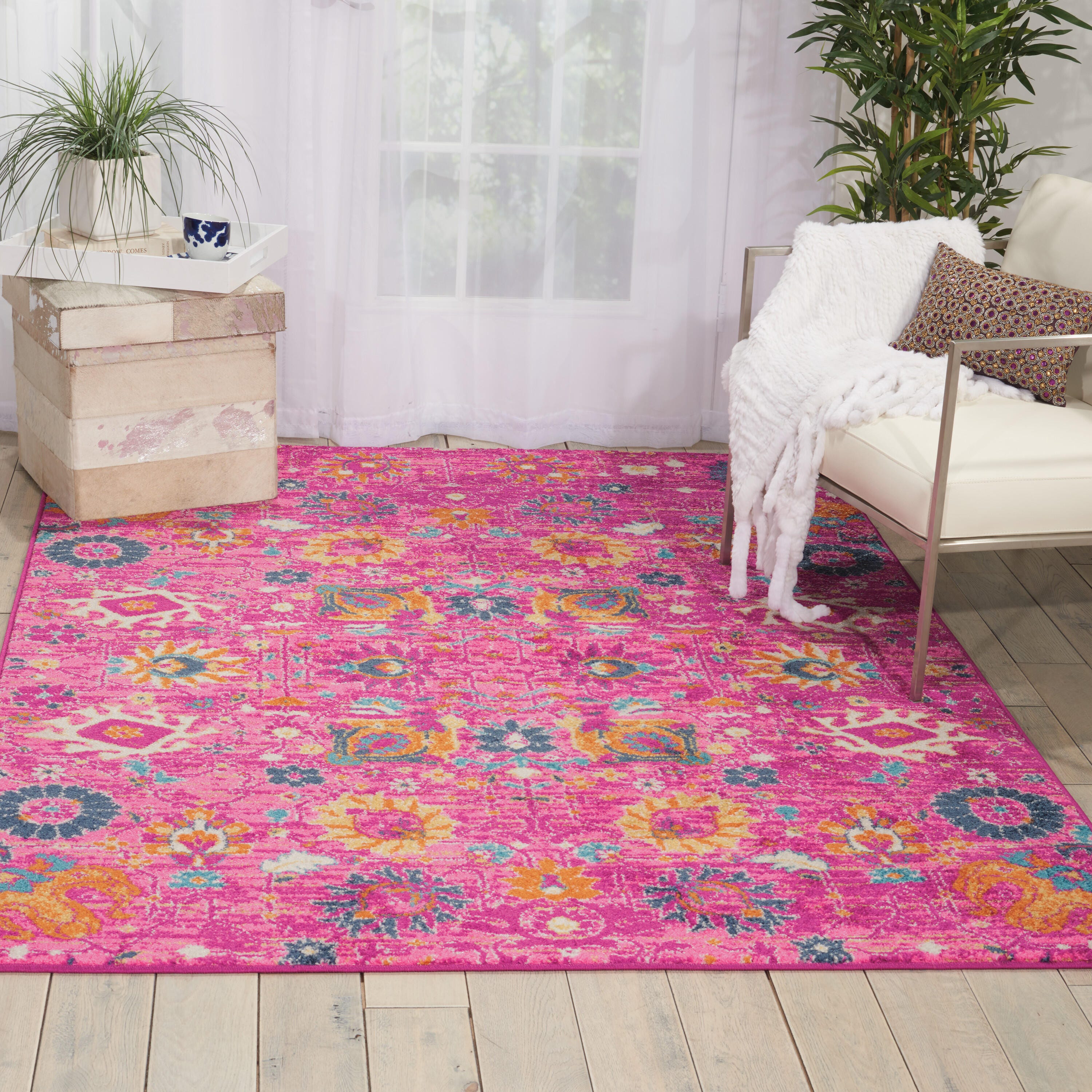 Click here for Nourison Home Passion Lush 53 x 73 Area Rug  Fuchs... prices