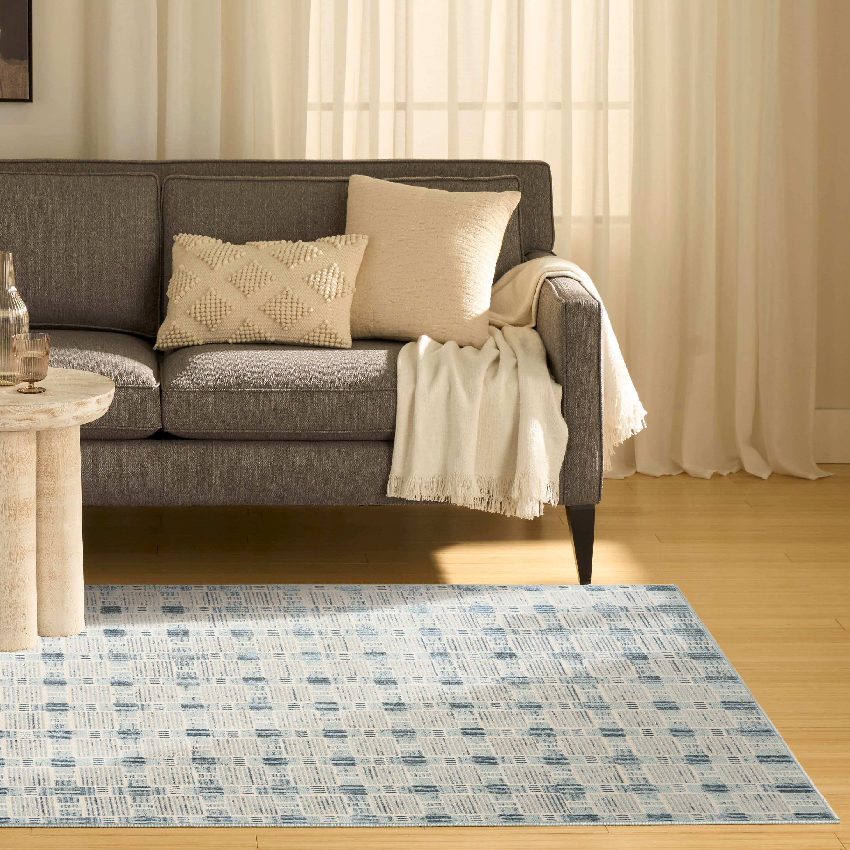 Click here for Nourison Home Nordic 4 x 6 Area Rug  Blue prices