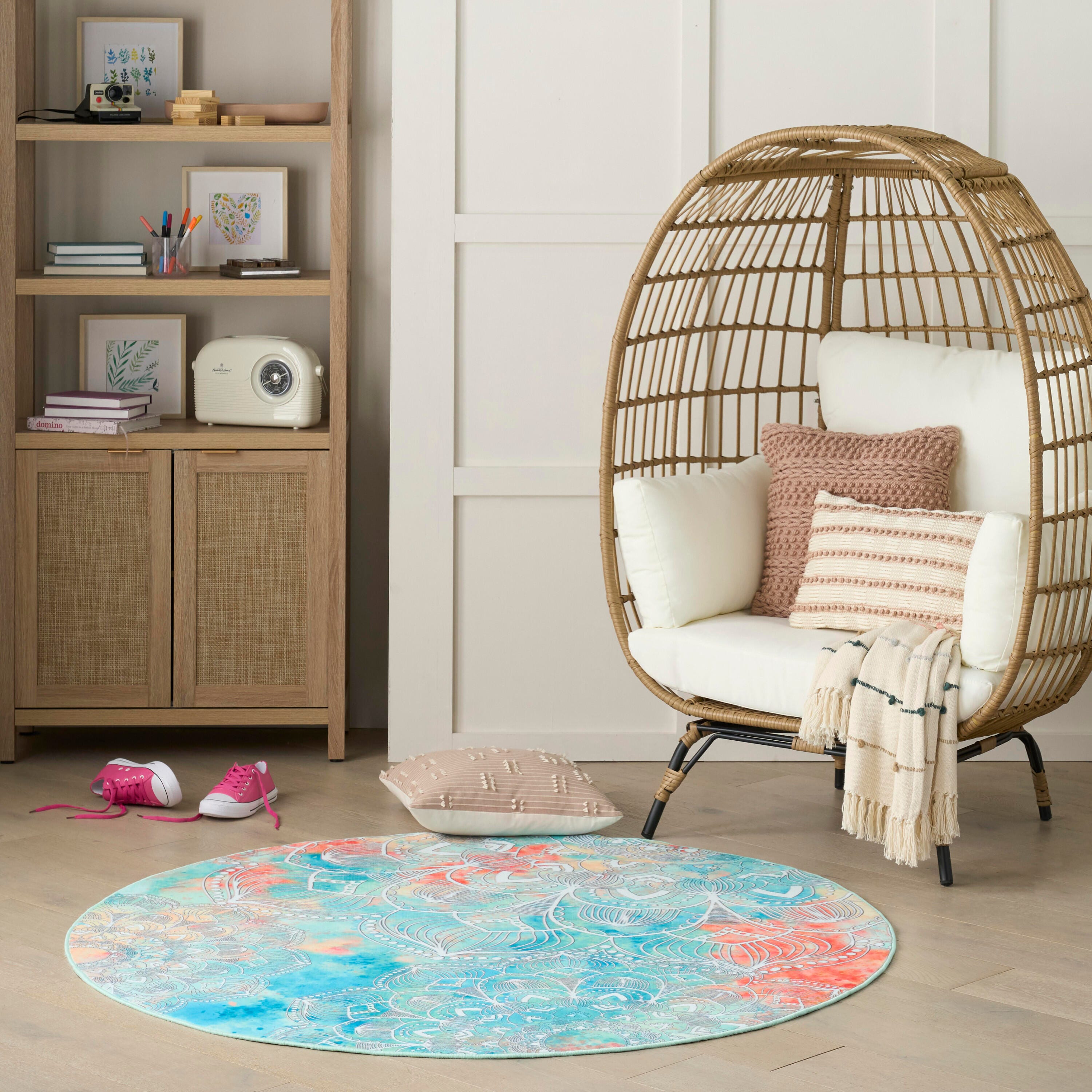 Click here for Nourison Home Mandala 5 Round Area Rug  Multi prices