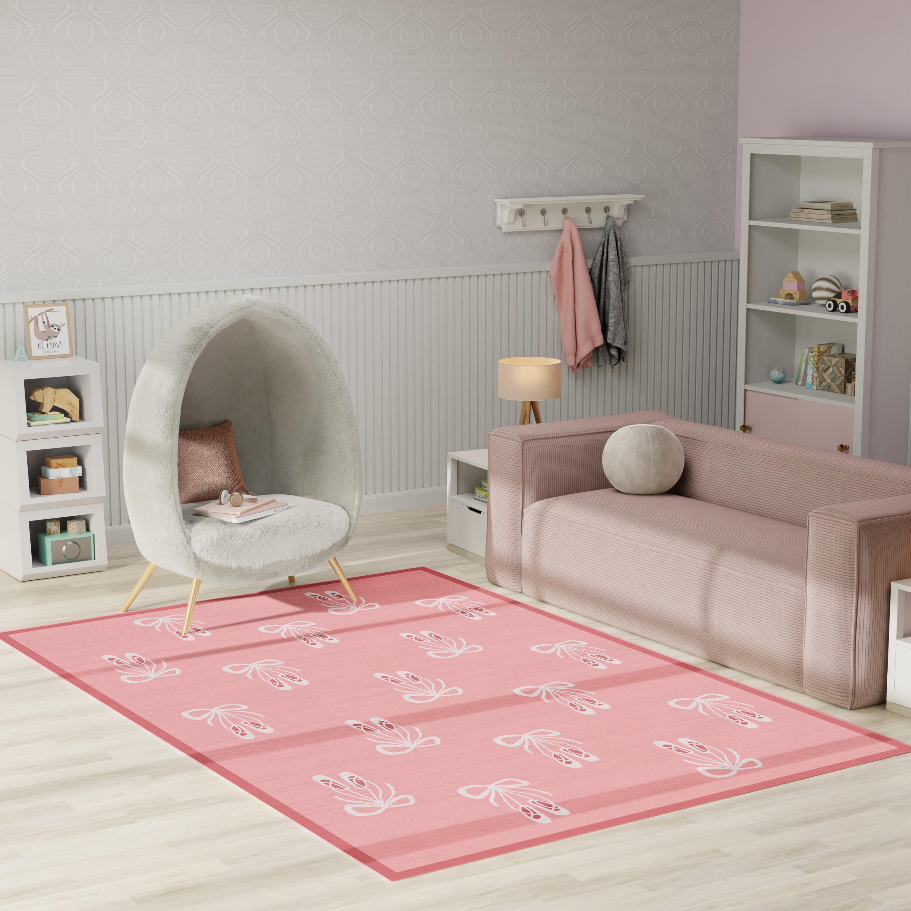 Click here for Nourison Home Ballet 7 x 9 Area Rug  Pink prices