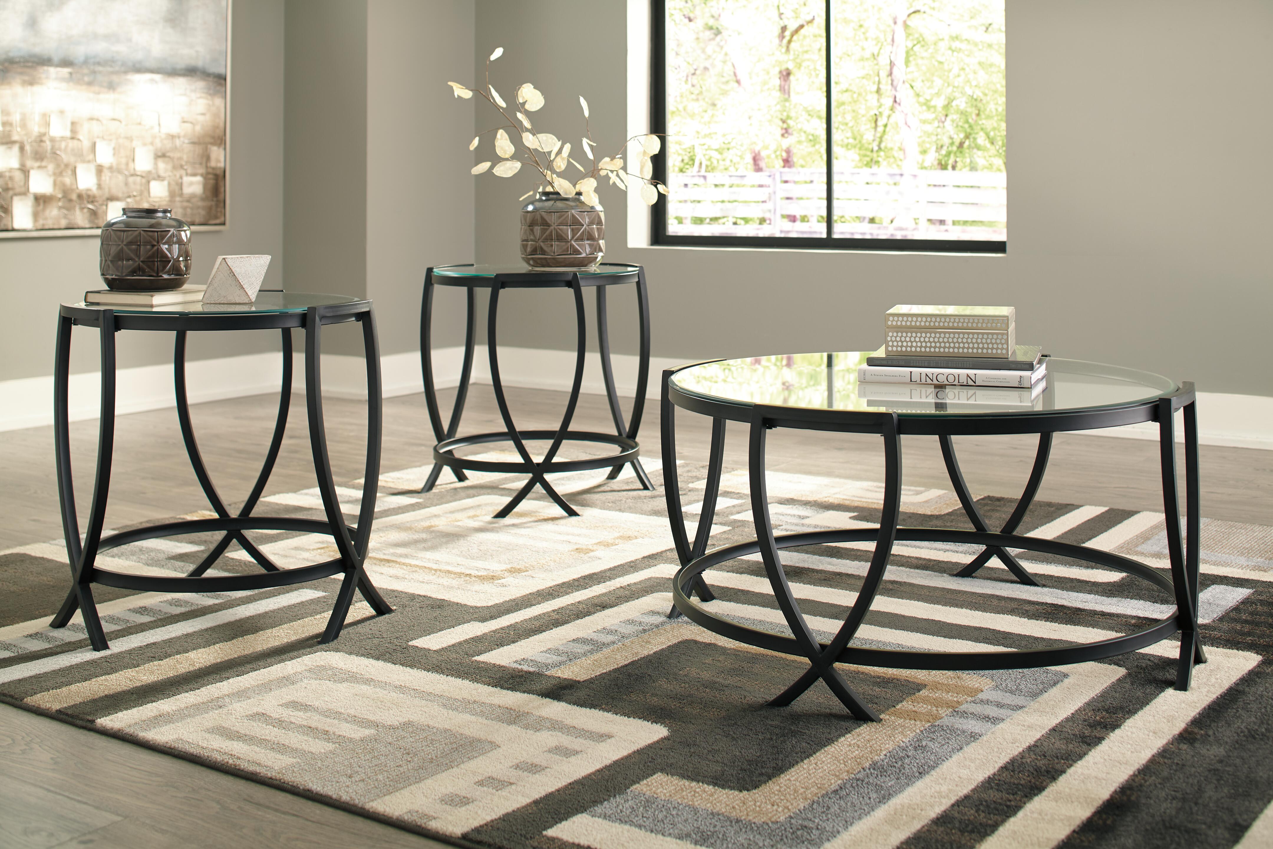 Click here for Tarrin Table (Set of 3)  Black prices
