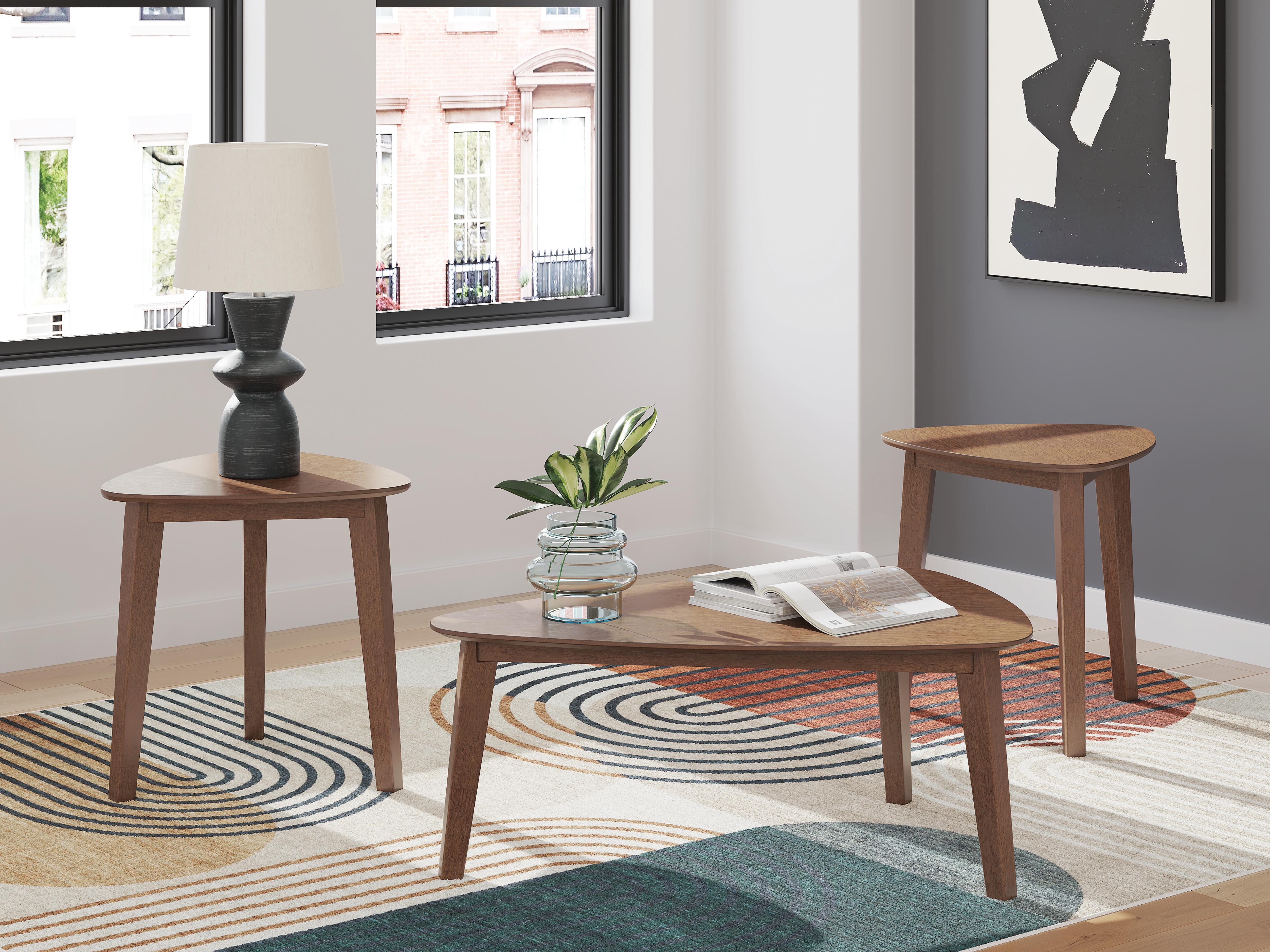 Click here for Lyncott Table (Set of 3)  Brown prices