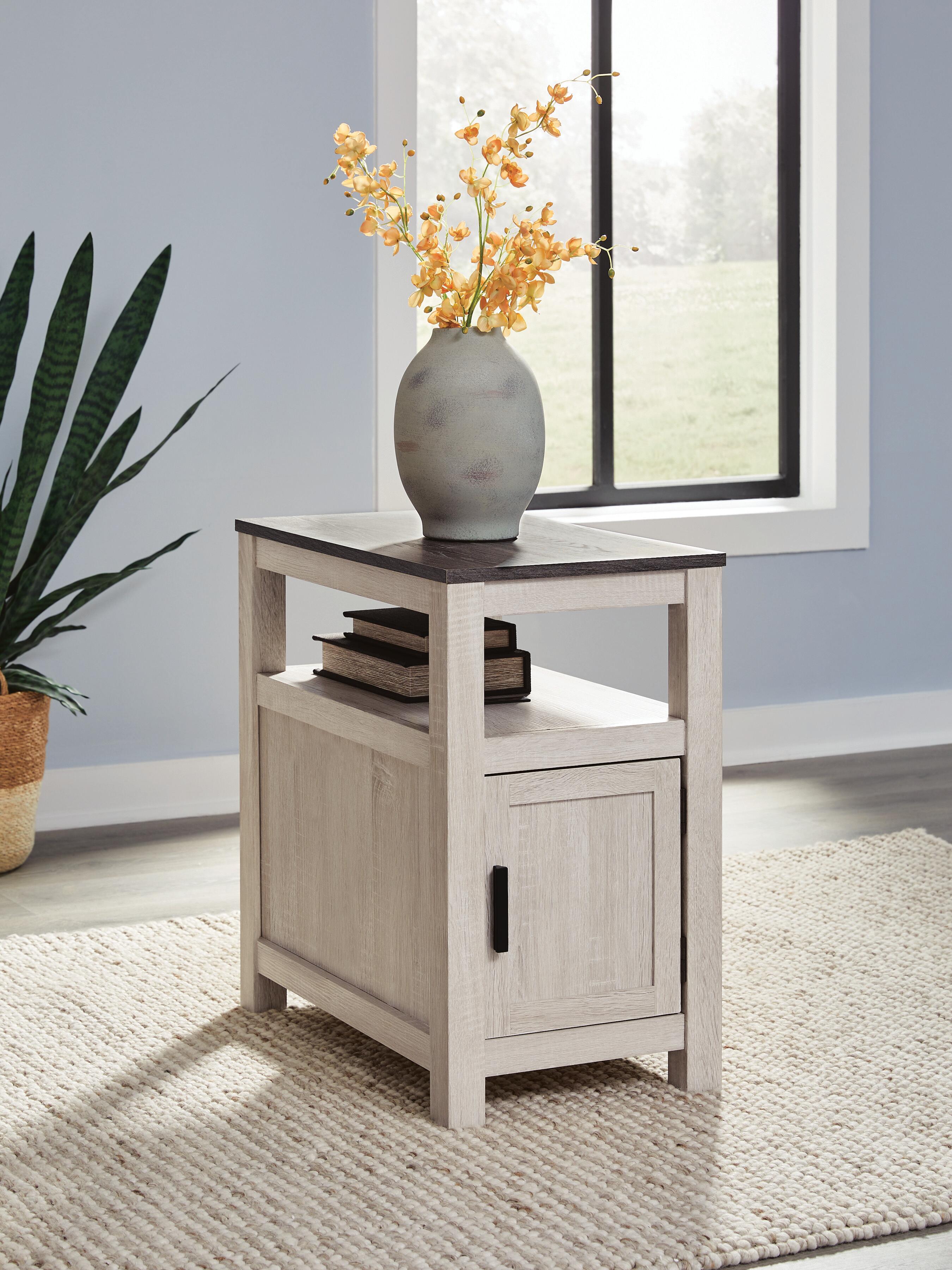 Click here for Fendenmore Chairside End Table  Brown Gray/Antique... prices