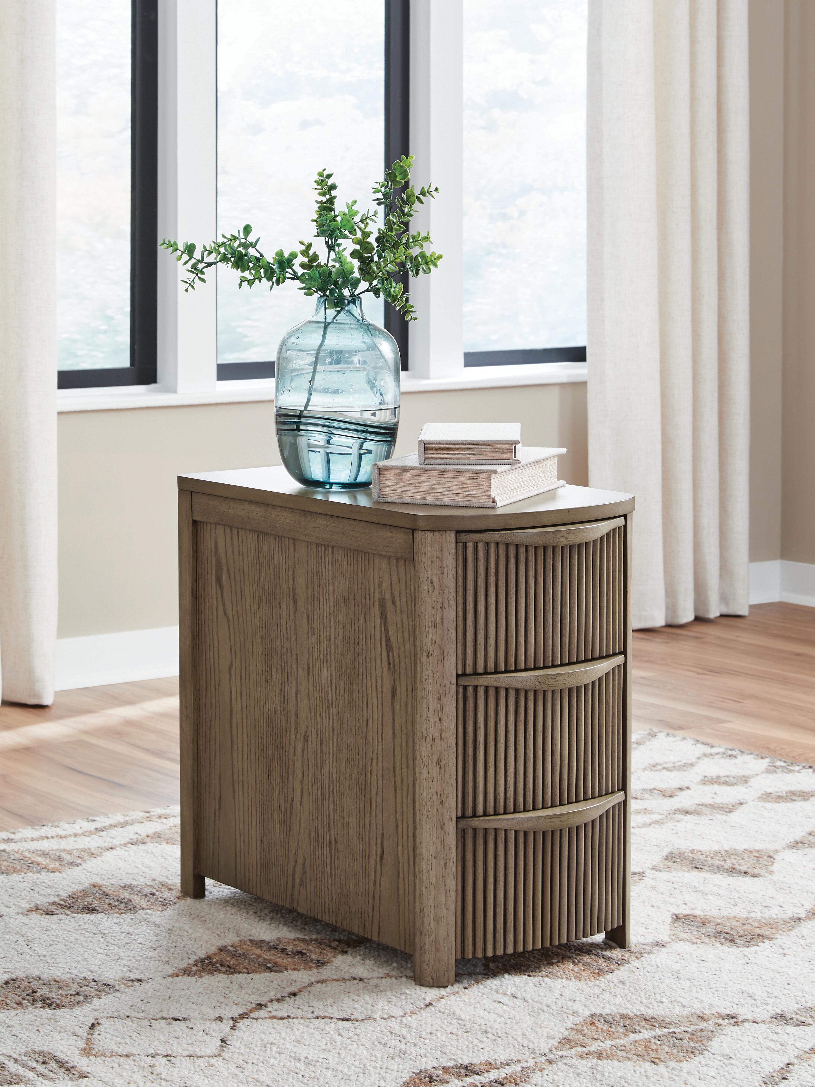 Click here for Camdill Chairside End Table  Light Brown prices