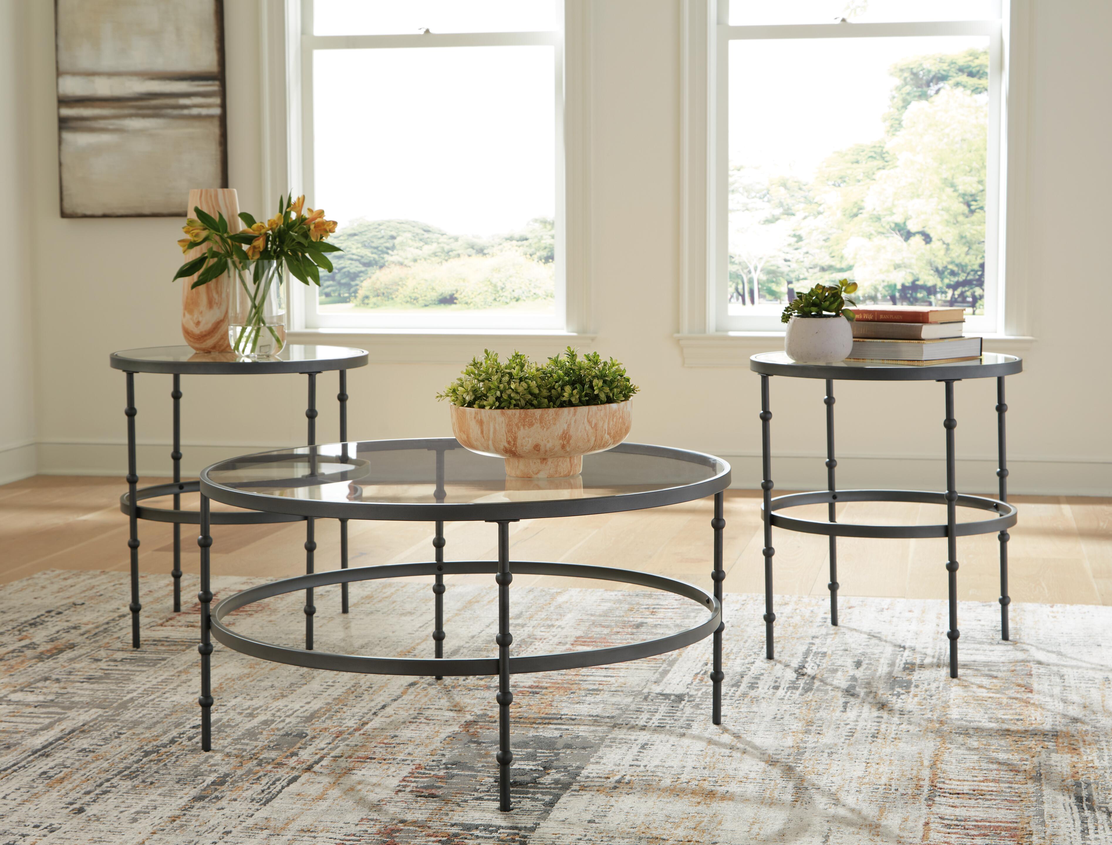 Click here for Kellyco Table (Set of 3)  Gunmetal prices