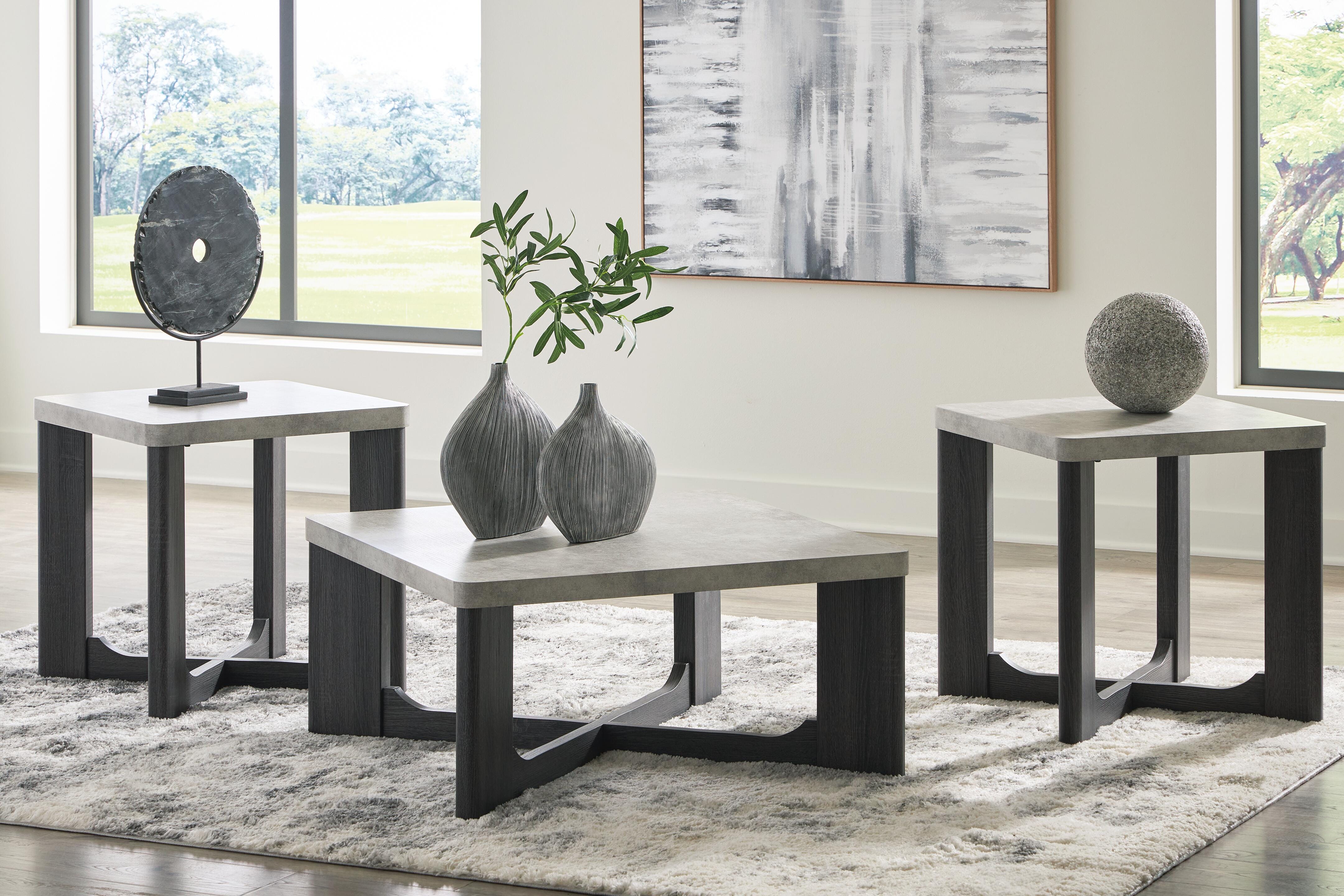 Click here for Sharstorm Table (Set of 3)  Two-tone Gray prices