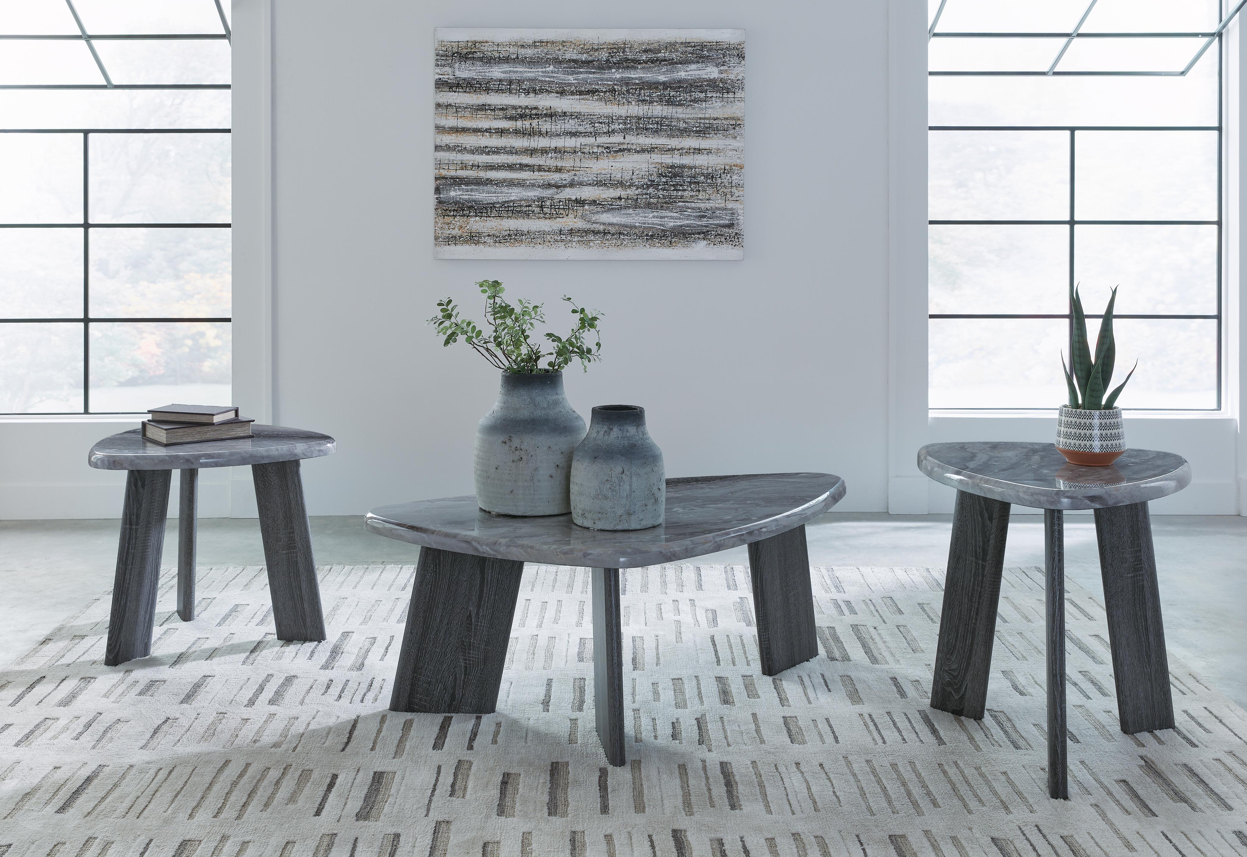 Click here for Bluebond Table (Set of 3)  Gray prices