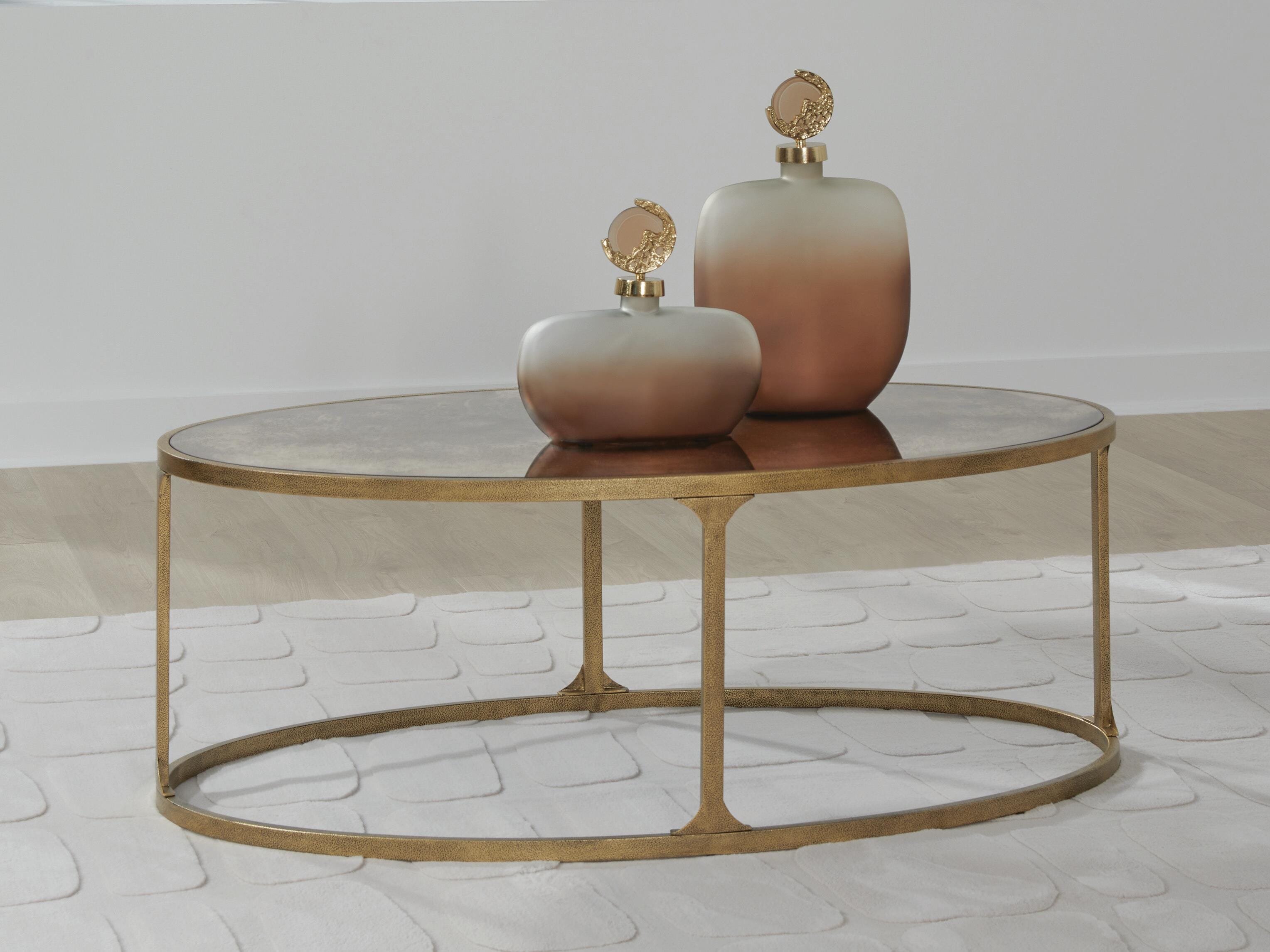 Click here for Korajane Coffee Table  Antique Gold prices