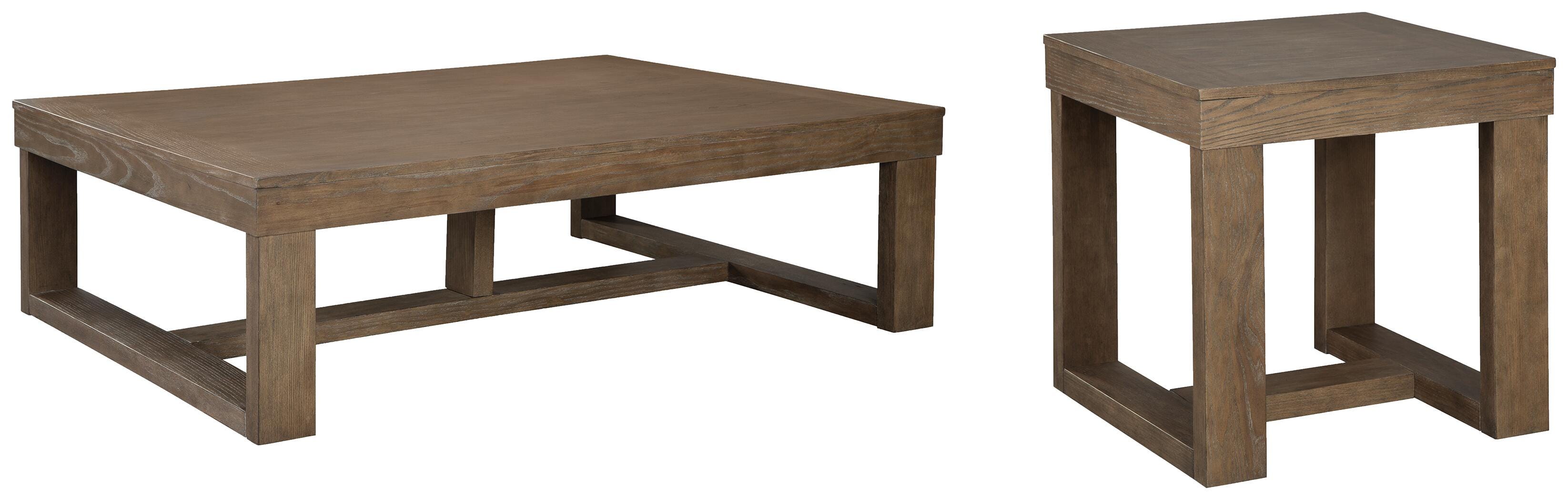Click here for Cariton Coffee Table with 1 End Table  Gray prices