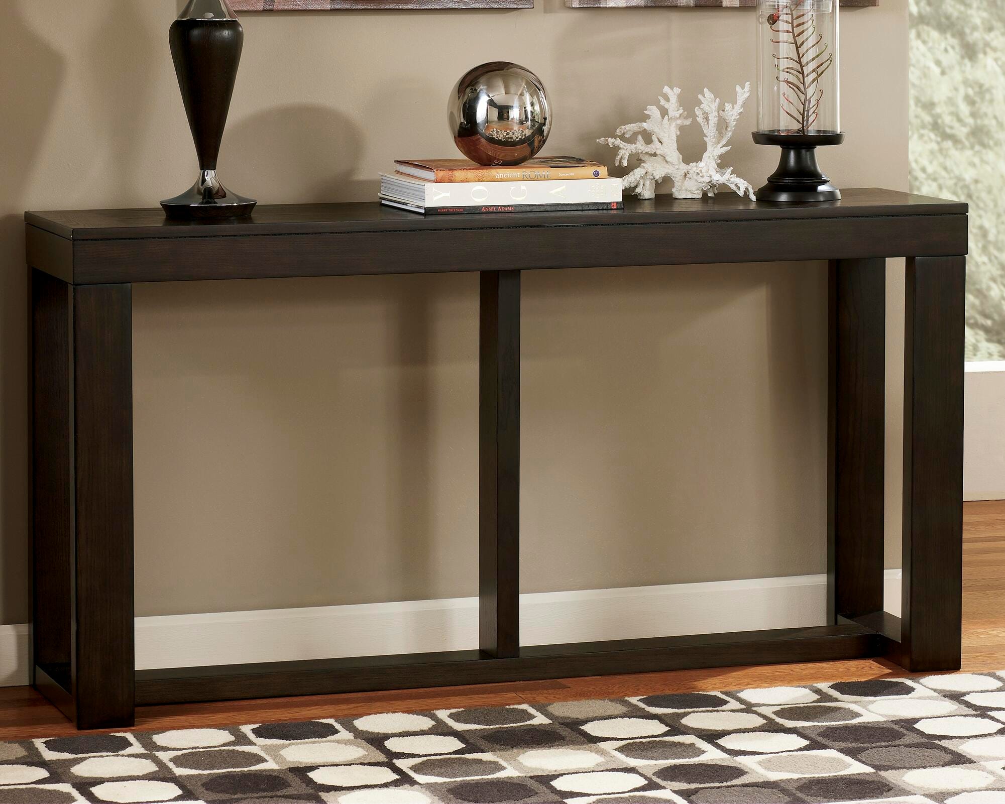 Click here for Watson Sofa/Console Table  Dark Brown prices