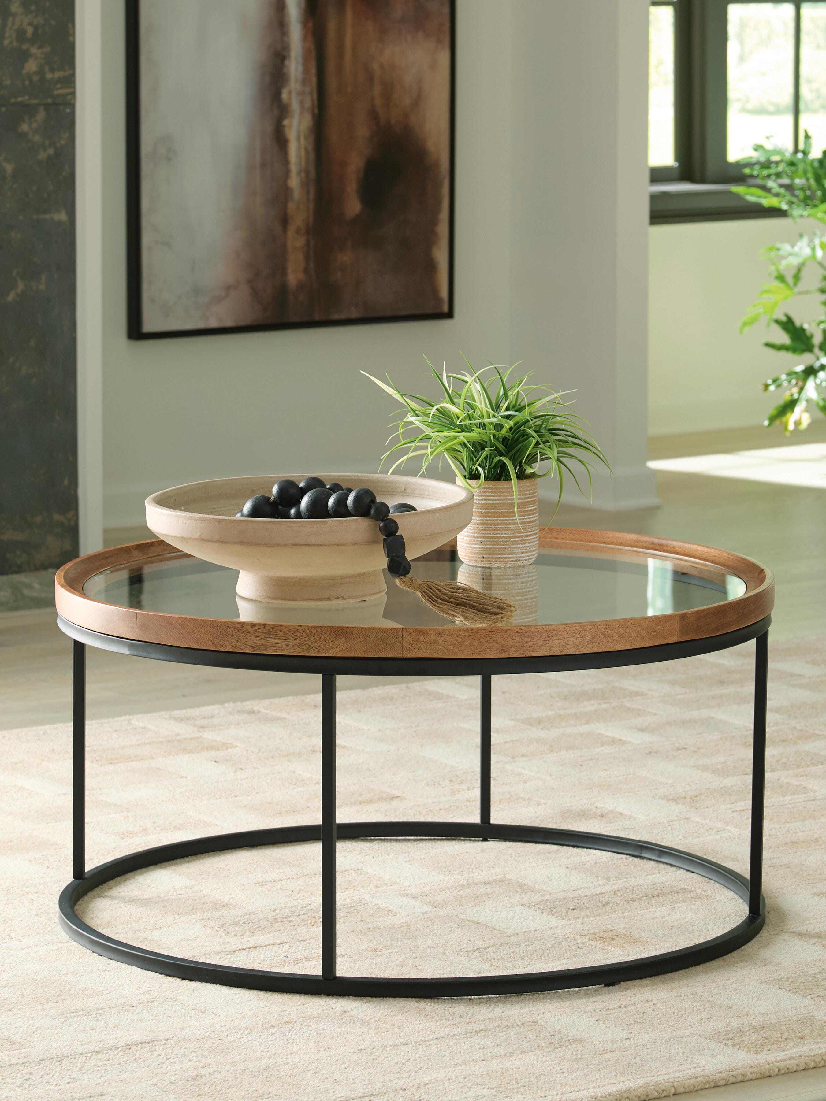 Click here for Noraluna Coffee Table  Medium Brown prices