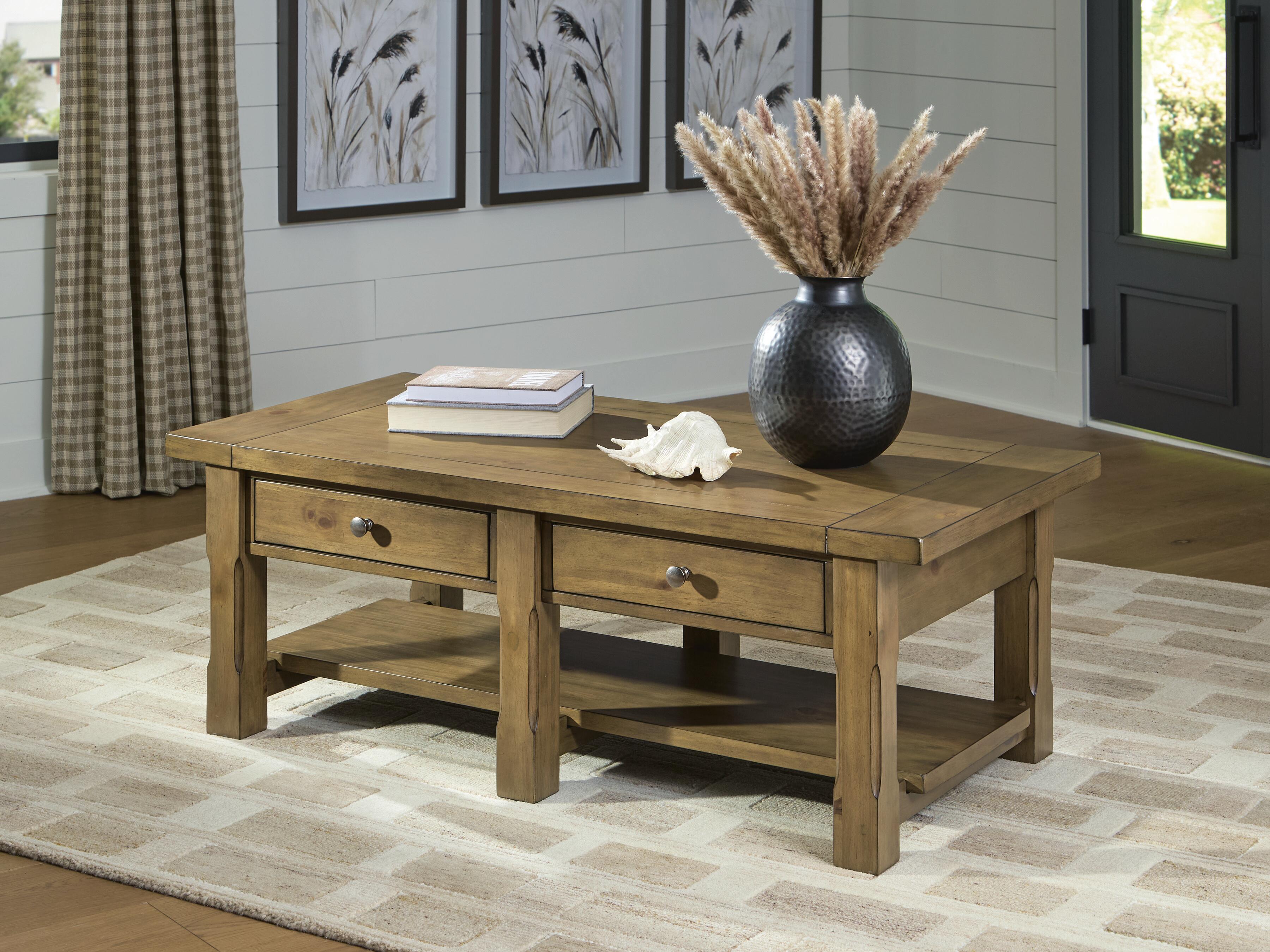 Click here for Vandenmore Coffee Table  Medium Brown prices
