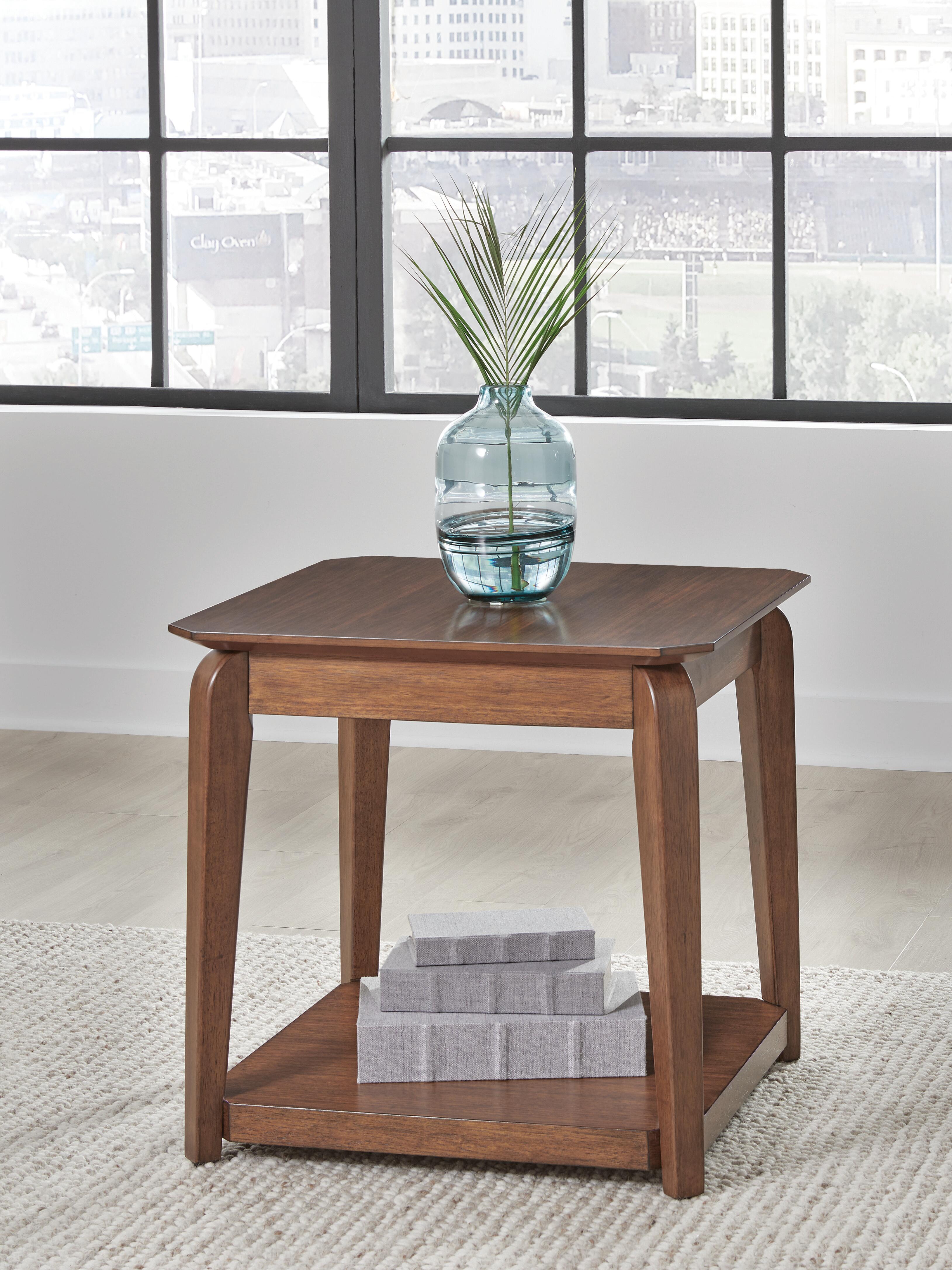 Click here for Trenmour End Table  Medium Brown prices
