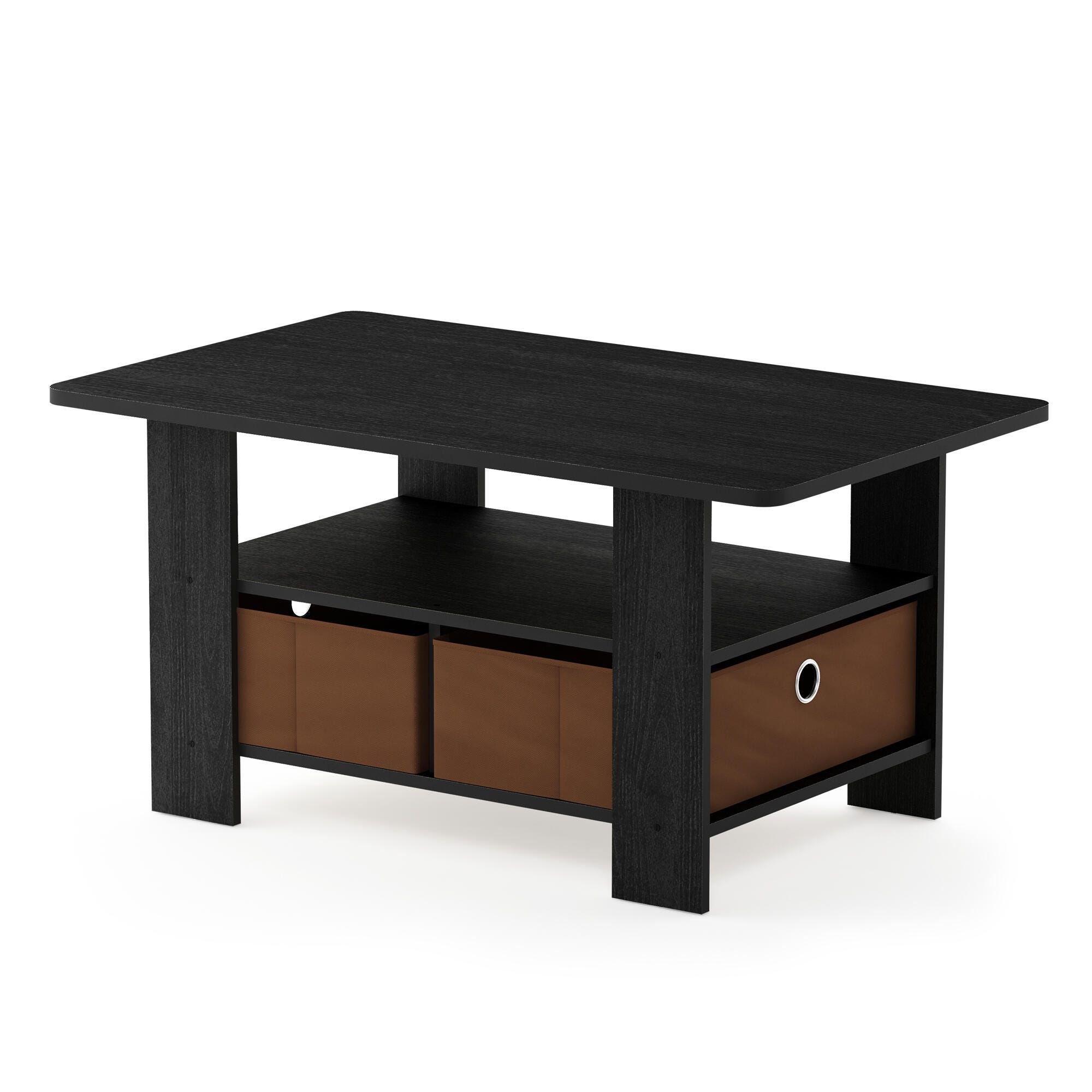 Click here for Andrey Coffee Table with Bin Drawer  Americano/Med... prices