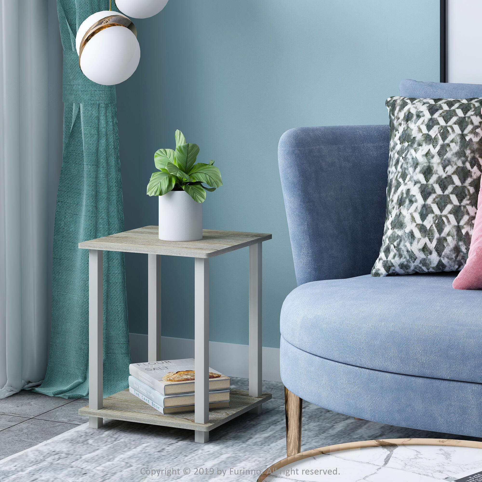 Click here for Furinno Simplistic End Tables (Set of 2)  Sonoma O... prices