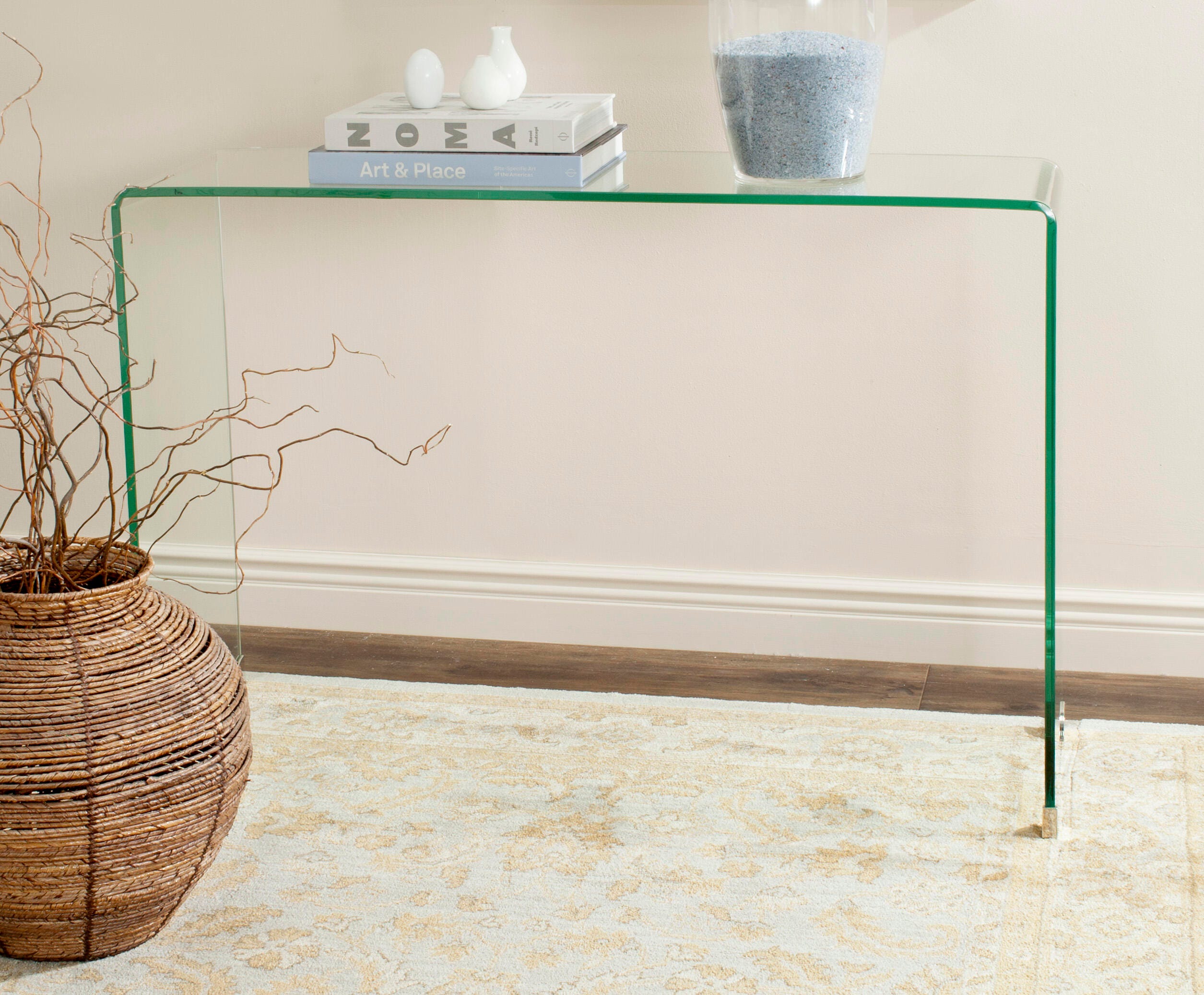 Click here for Safavieh Ambler Glass Console Table  Clear prices