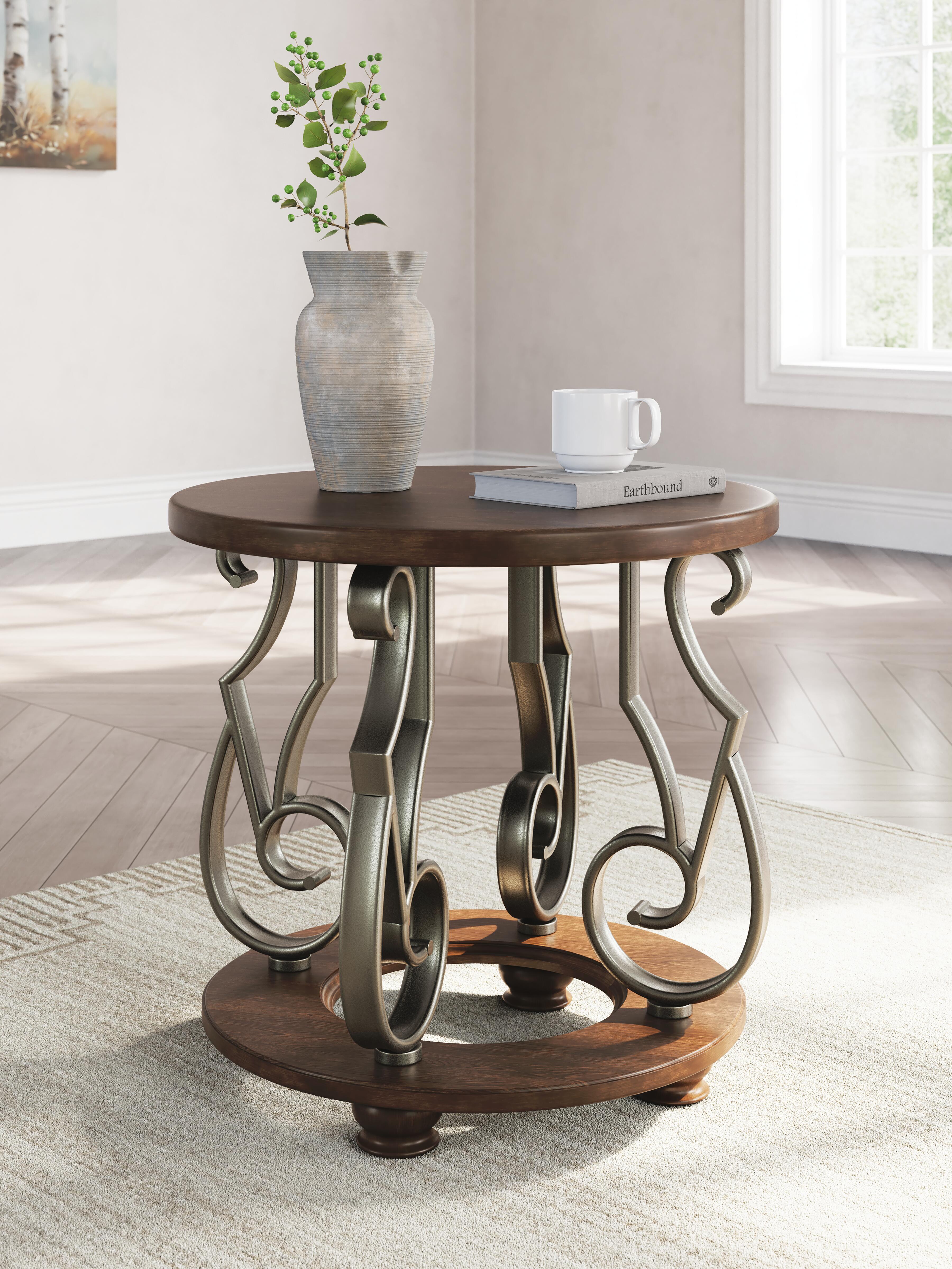 Click here for Frallyn End Table  Dark Brown prices