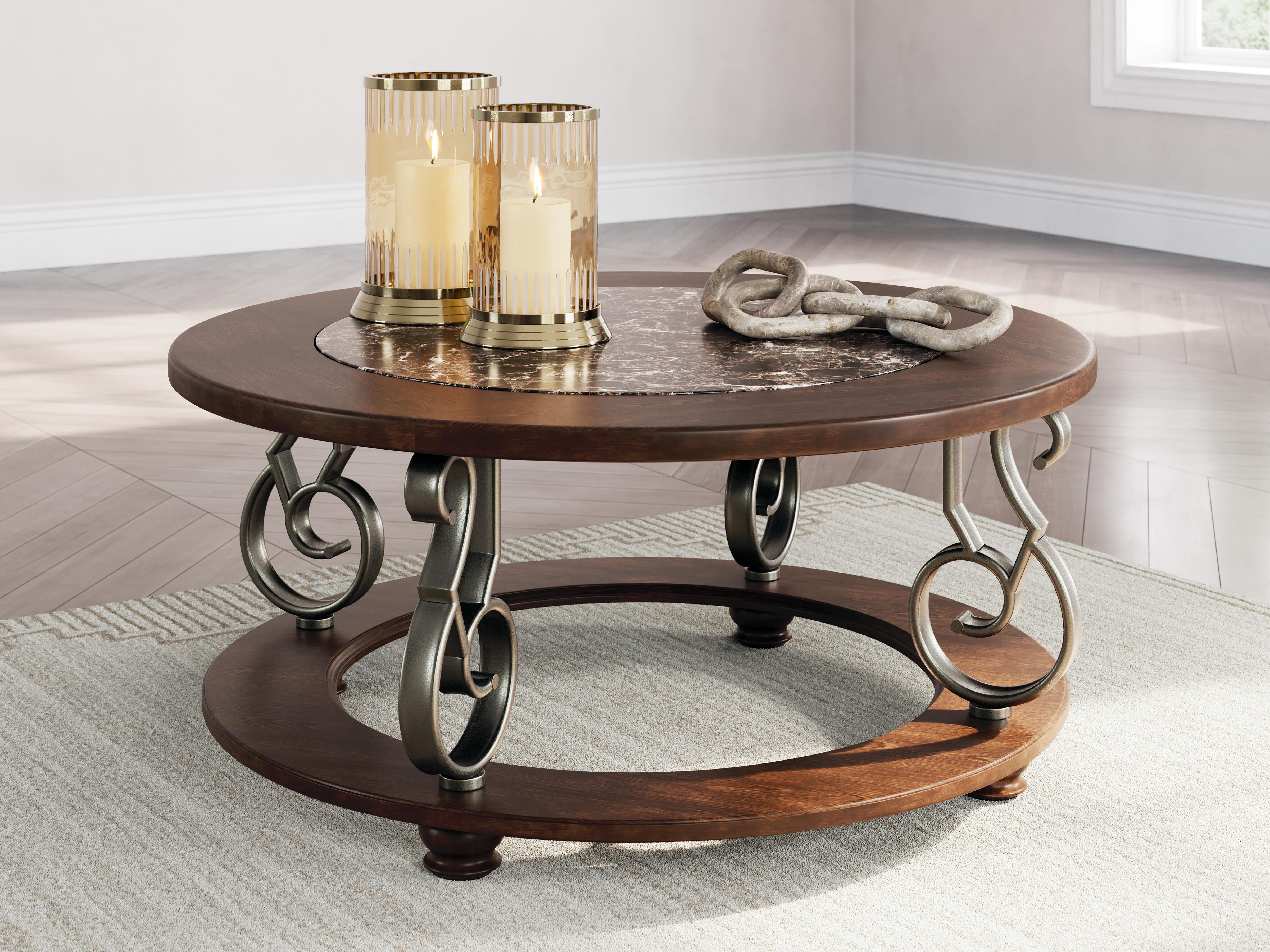Click here for Frallyn Coffee Table  Dark Brown prices