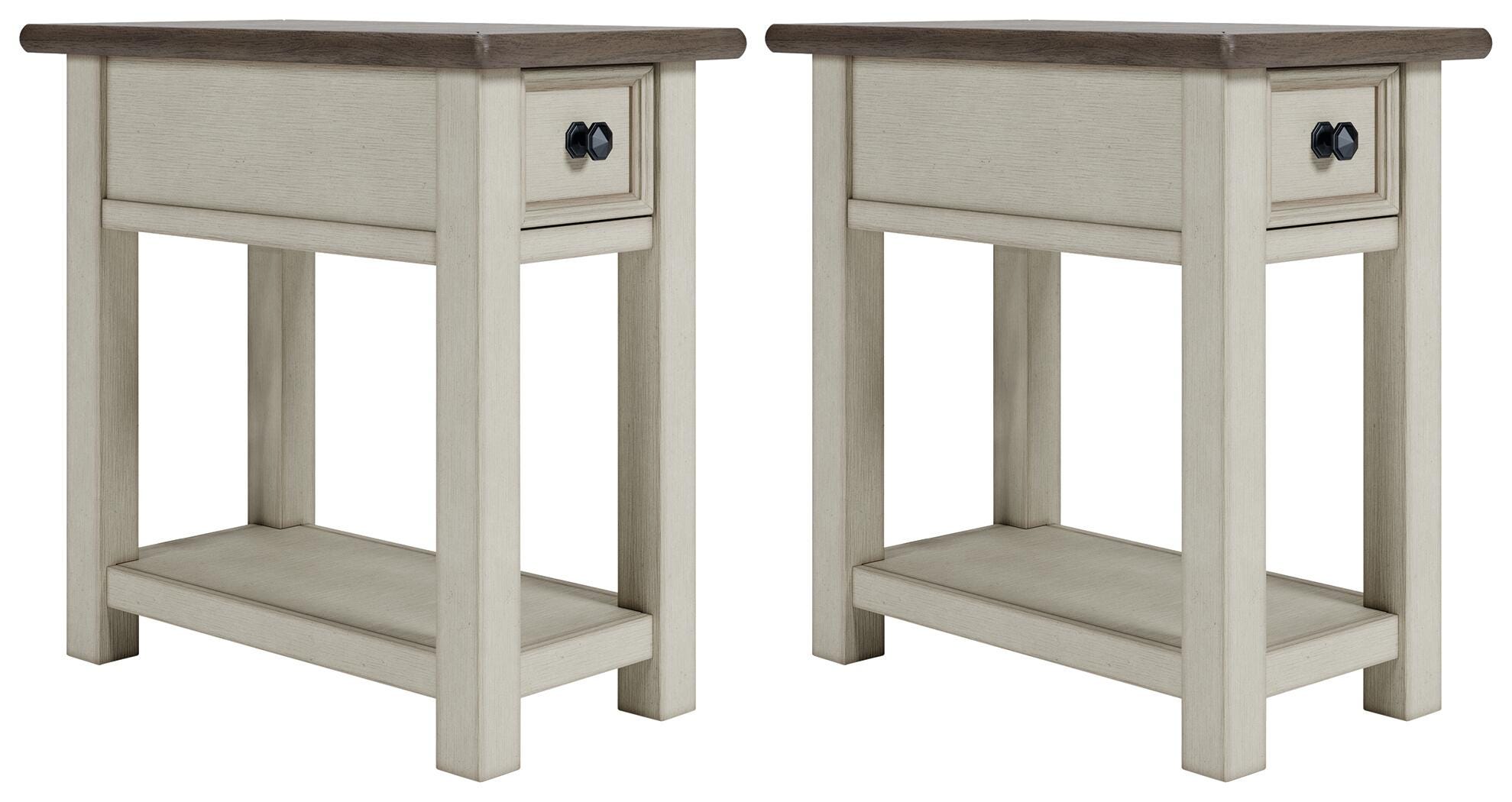 Click here for Bolanburg 2 End Tables  Two-tone prices