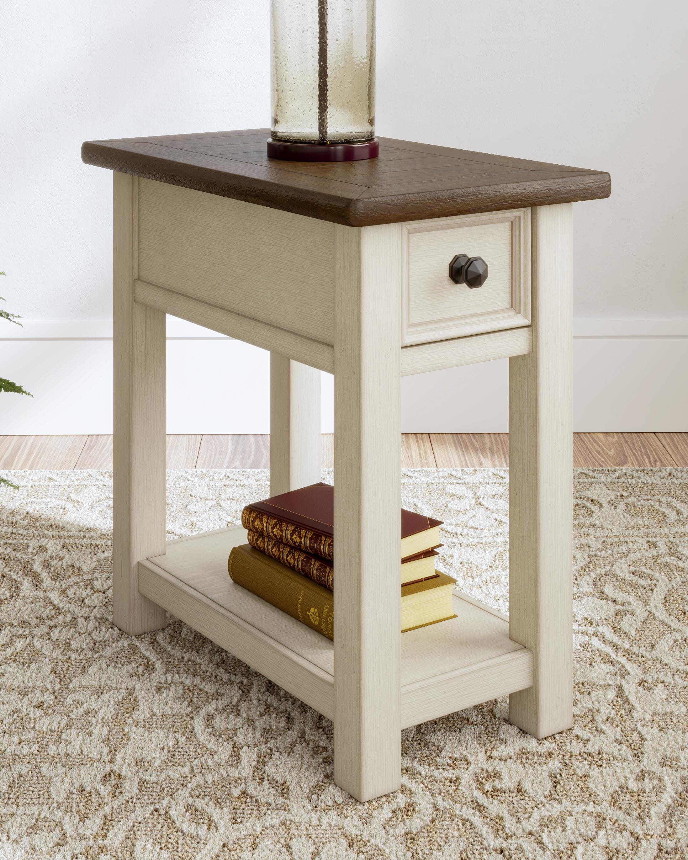 Click here for Bolanburg Chairside End Table  Two-tone prices