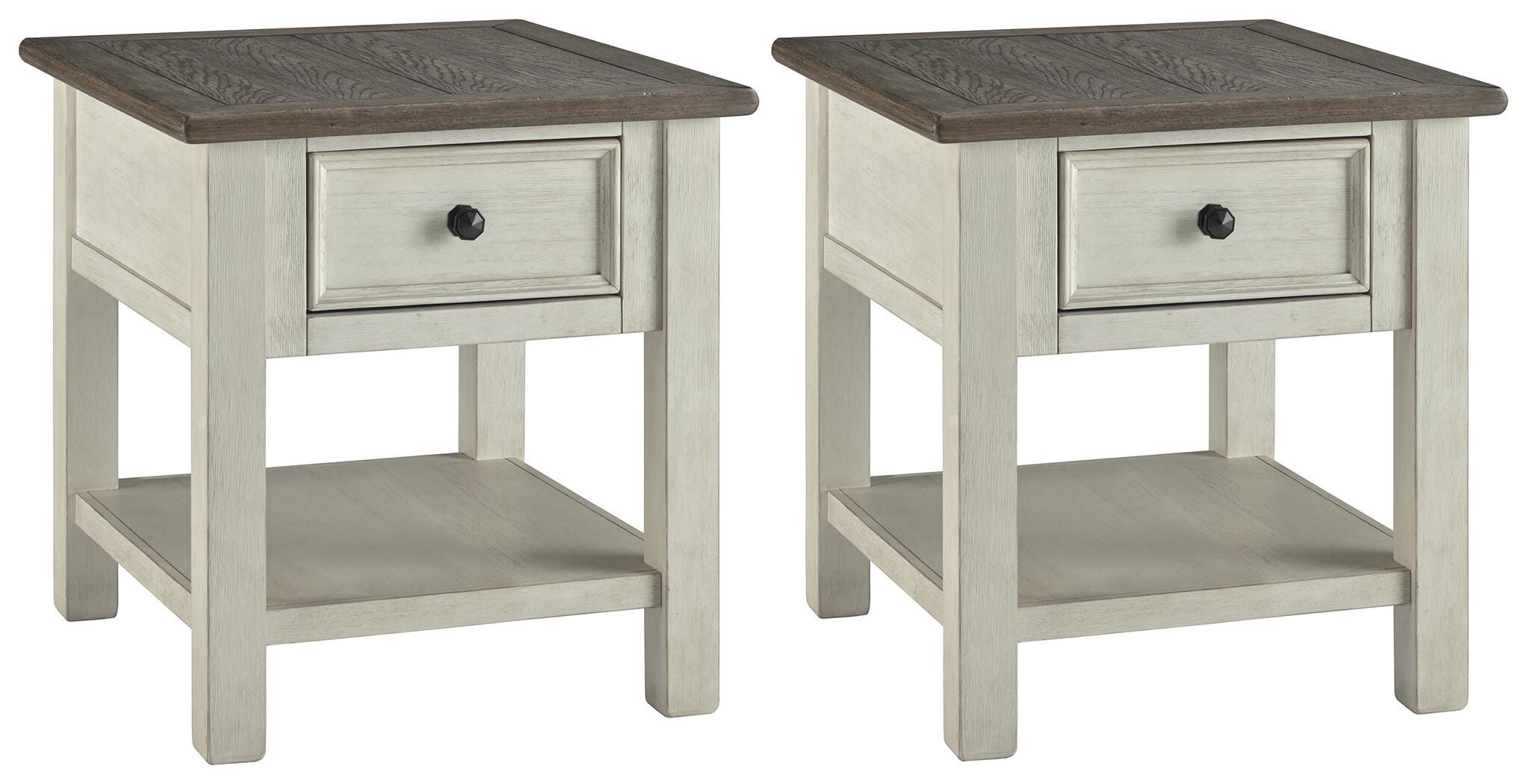 Click here for Bolanburg 2 End Tables  Two-tone prices