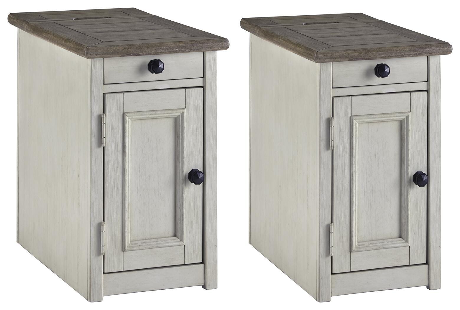 Click here for Bolanburg 2 End Tables  Two-tone prices